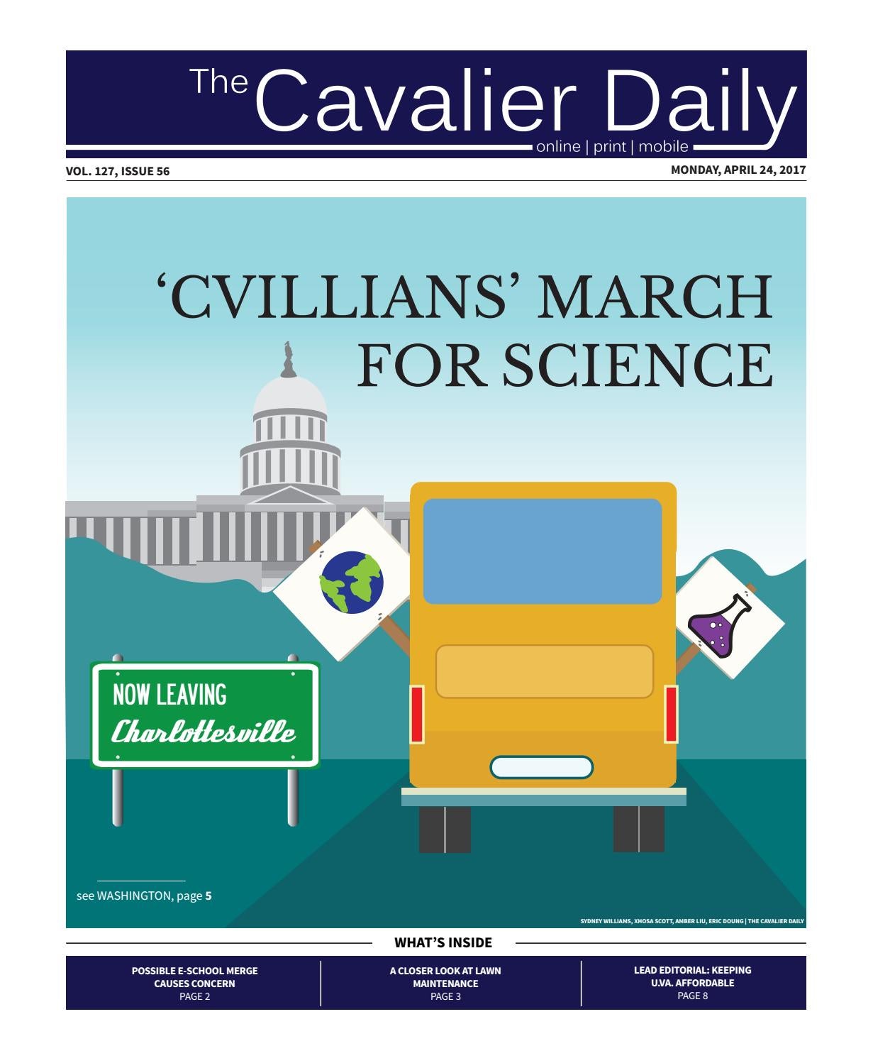 Monday, April 24, 2017 by The Cavalier Daily - Issuu
