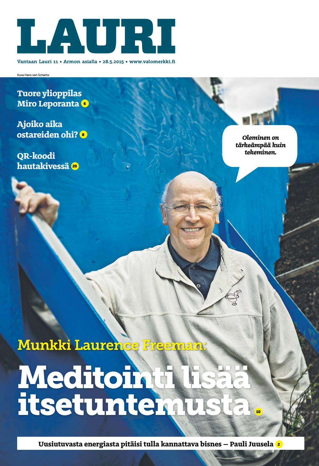 Lauri 2015 nro 11 (28.5) by Kirkko ja kaupunki - Issuu