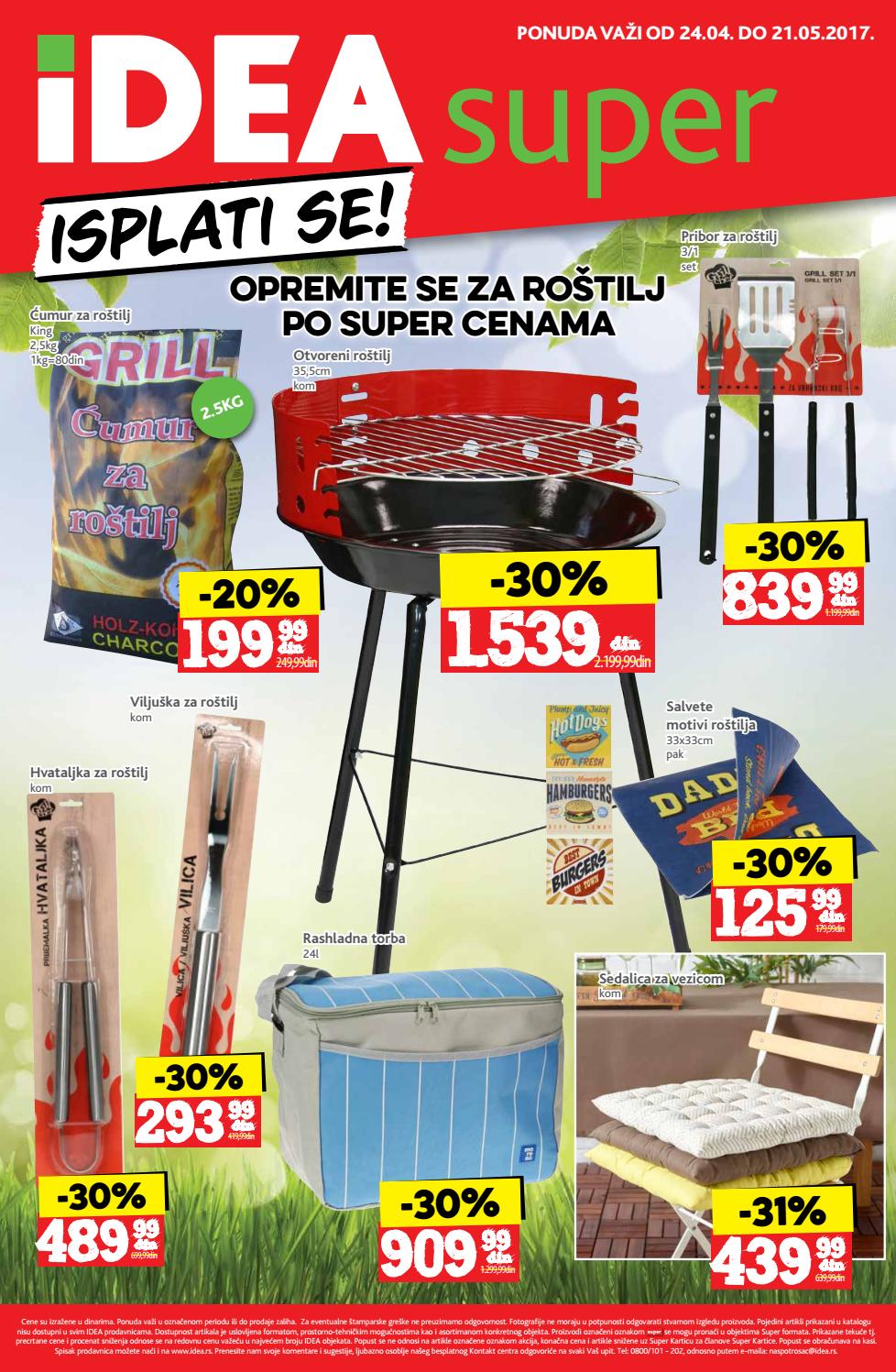 Idea katalog super akcija od 24 04 21 05 2017 by Catalog.rs - Issuu