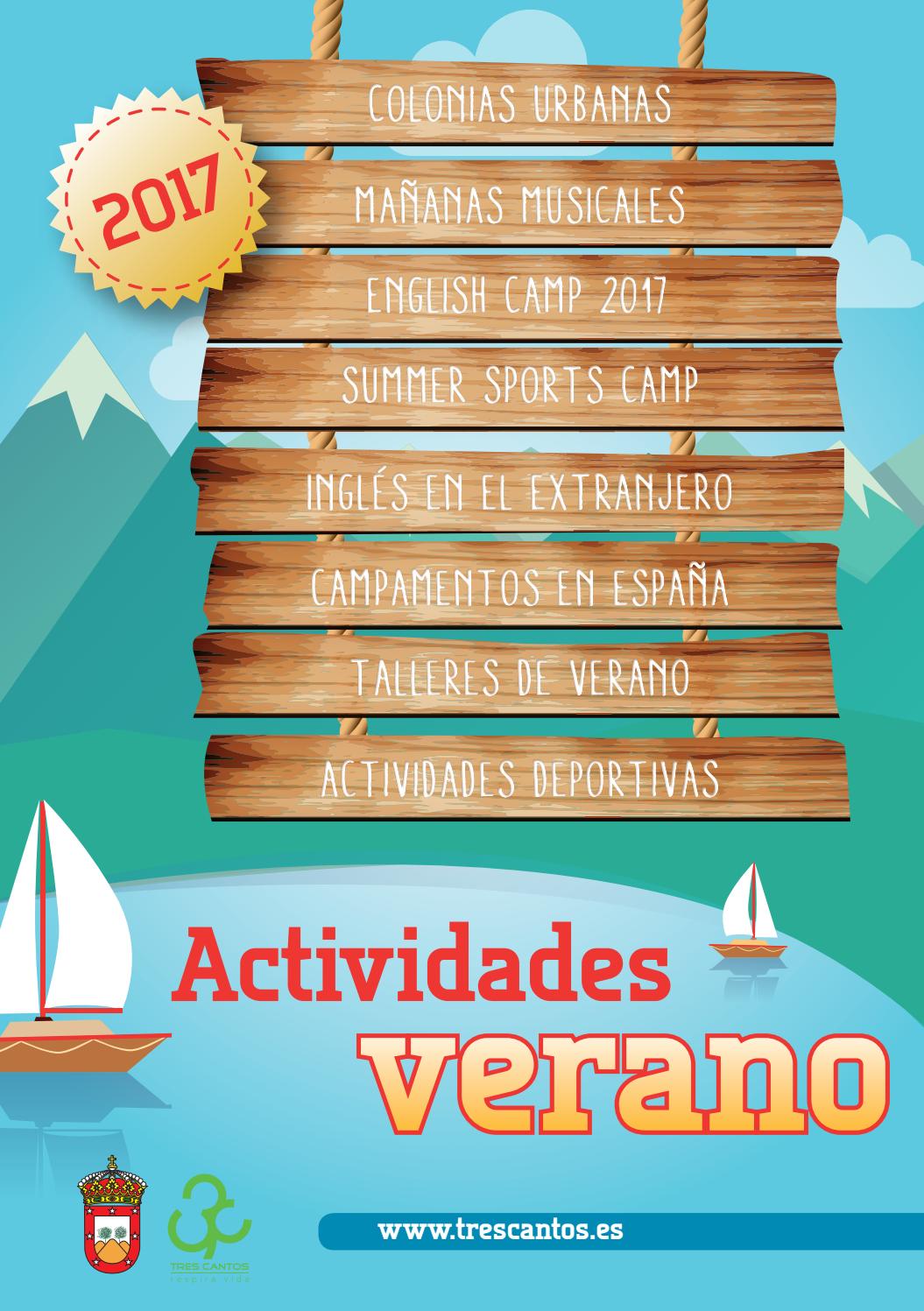 Actividades de verano 2017 Tres Cantos by casa de la juventud casa de ...
