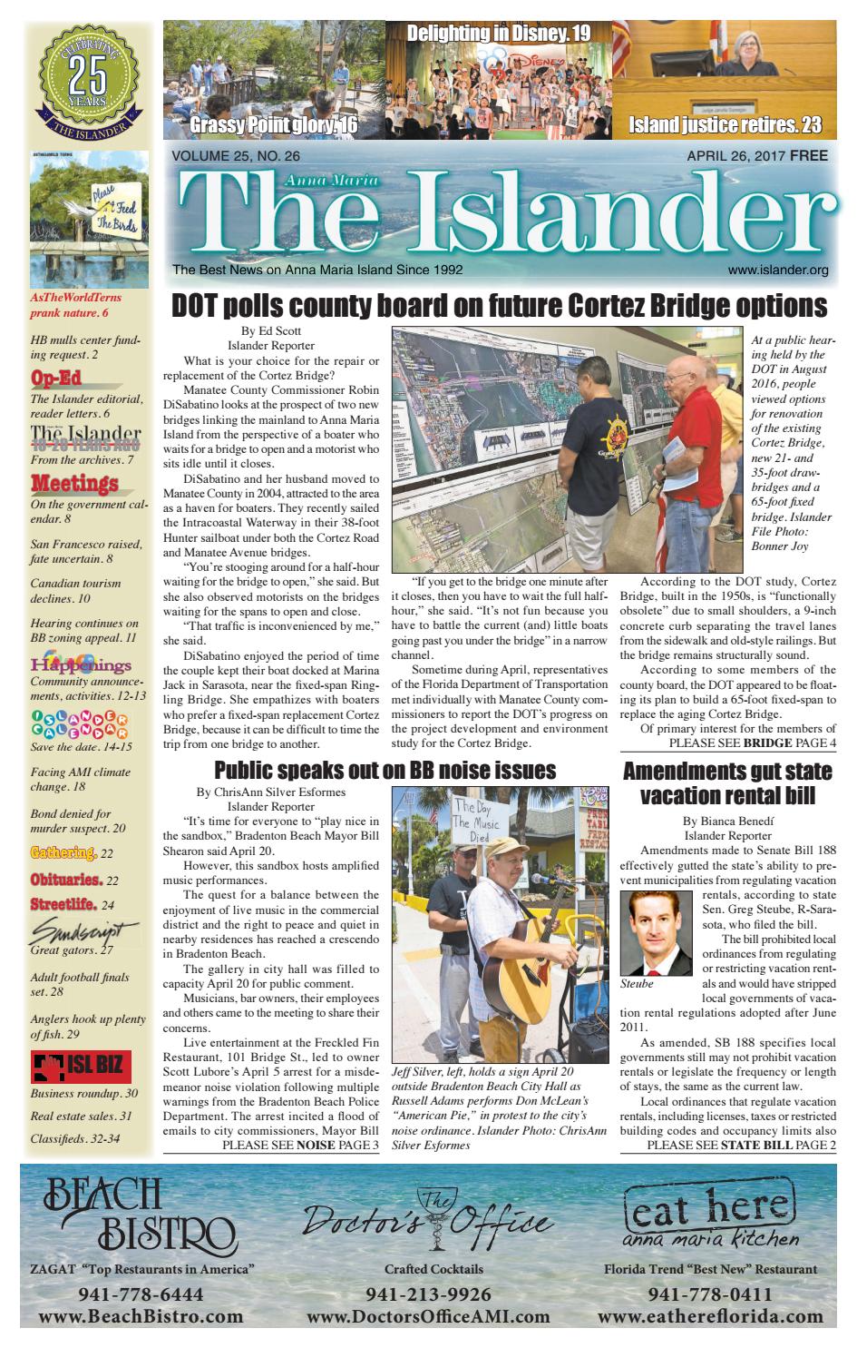 The Islander Newspaper E-Edition: Wednesday, April 26, 2017 by The Anna ...