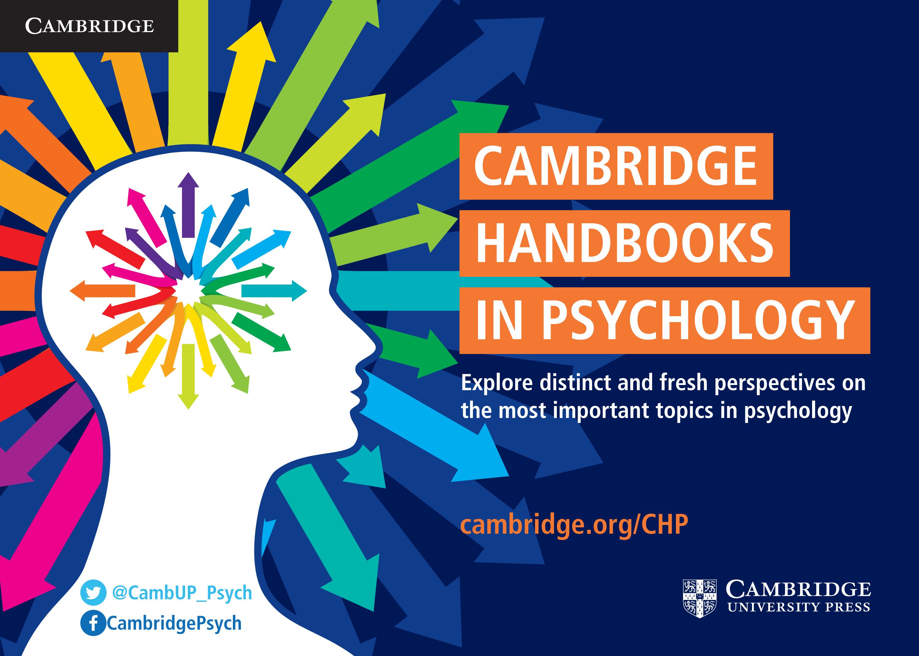 Handbooks in Psychology Catalogue (UK) by Cambridge University Press ...
