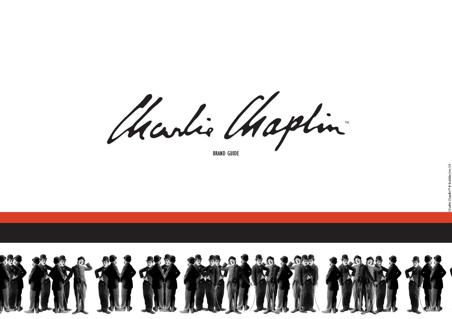 Charlie Chaplin - Brand Guide by Chaplin Office - Issuu