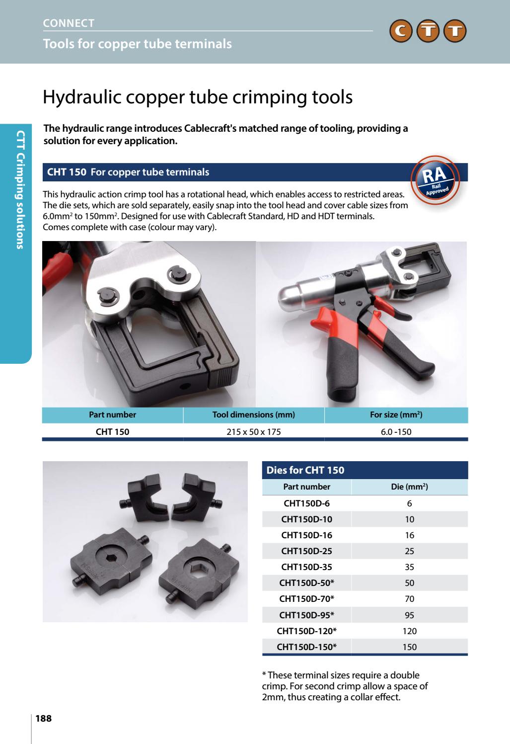 Cablecraft Rail Catalogue Issue 3 - Cable Crimping Solutions by Shoal Group - Issuu