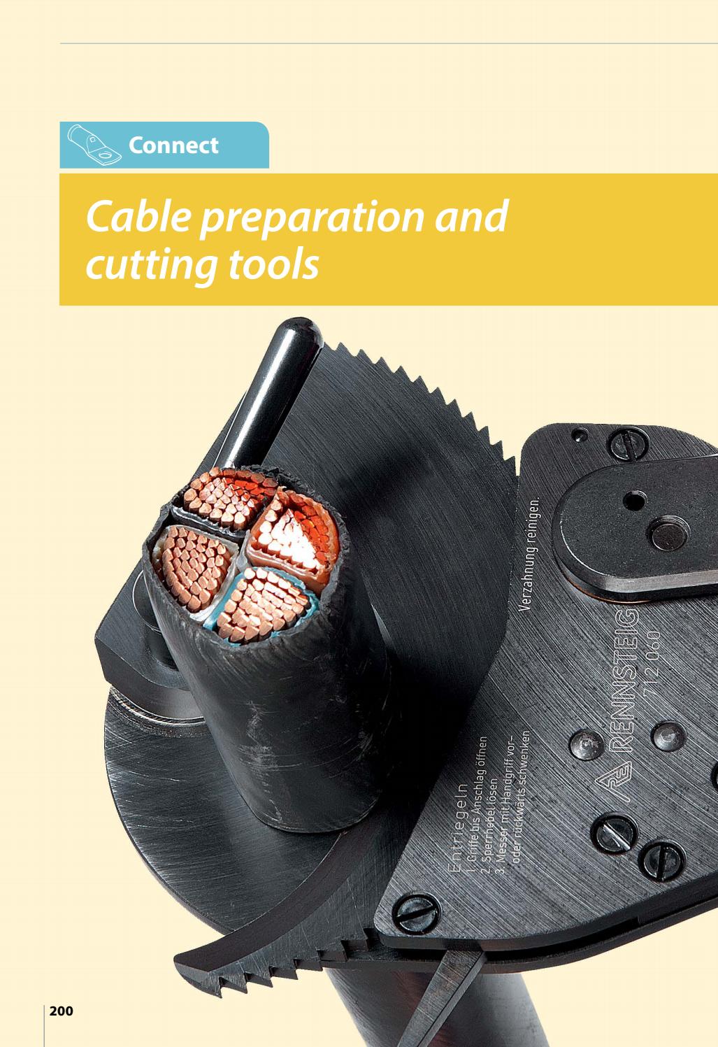 Cablecraft Rail Catalogue Issue 3 - Cable Preparation & Cutting Tools ...