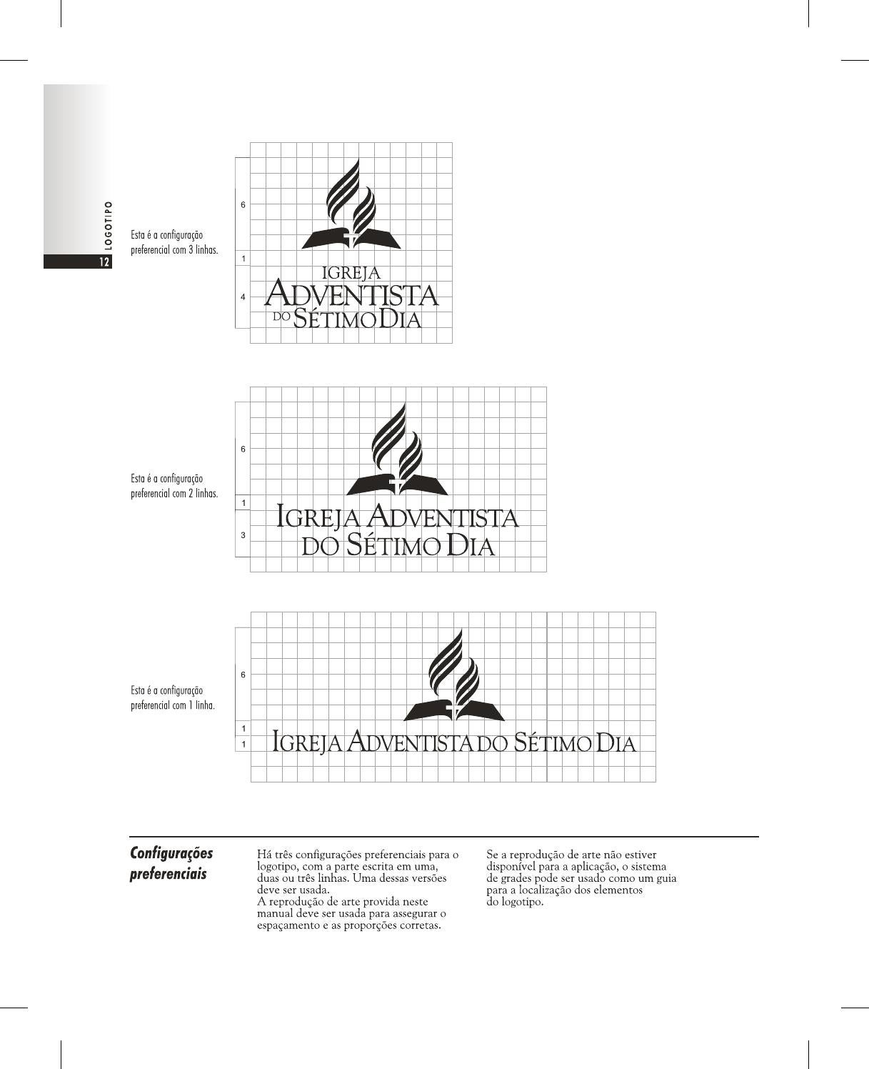 Manual Padrão de Aplicação do Logotipo da IASD by Igreja Adventista do ...