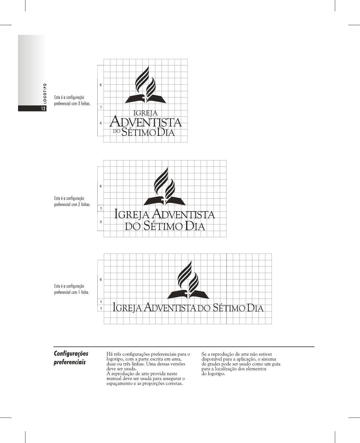 Manual Padrão de Aplicação do Logotipo da IASD by Igreja Adventista do ...