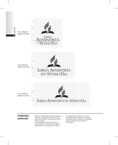 Manual Padrão de Aplicação do Logotipo da IASD by Igreja Adventista do ...