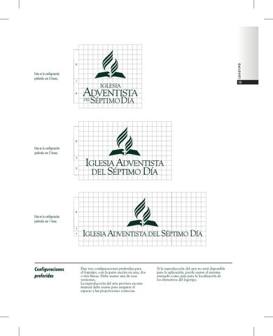Manual Padrão de Aplicação do Logotipo da IASD by Igreja Adventista do ...