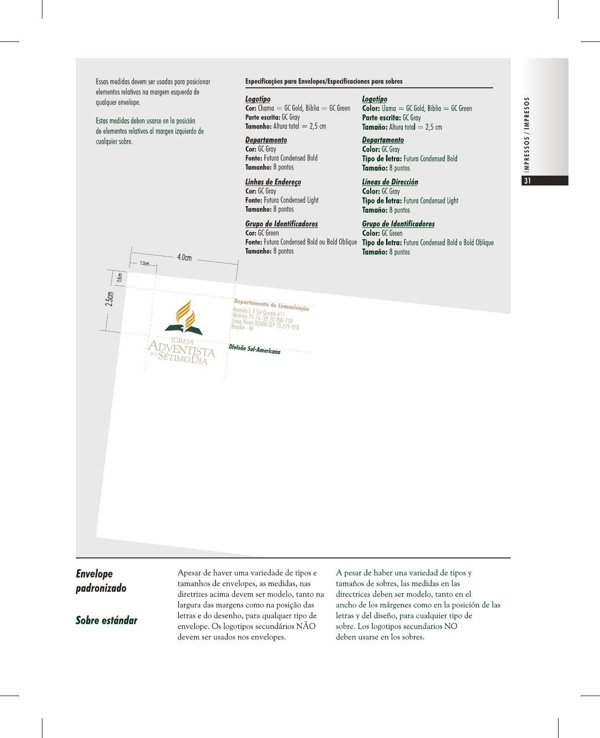 Manual Padrão de Aplicação do Logotipo da IASD by Igreja Adventista do ...