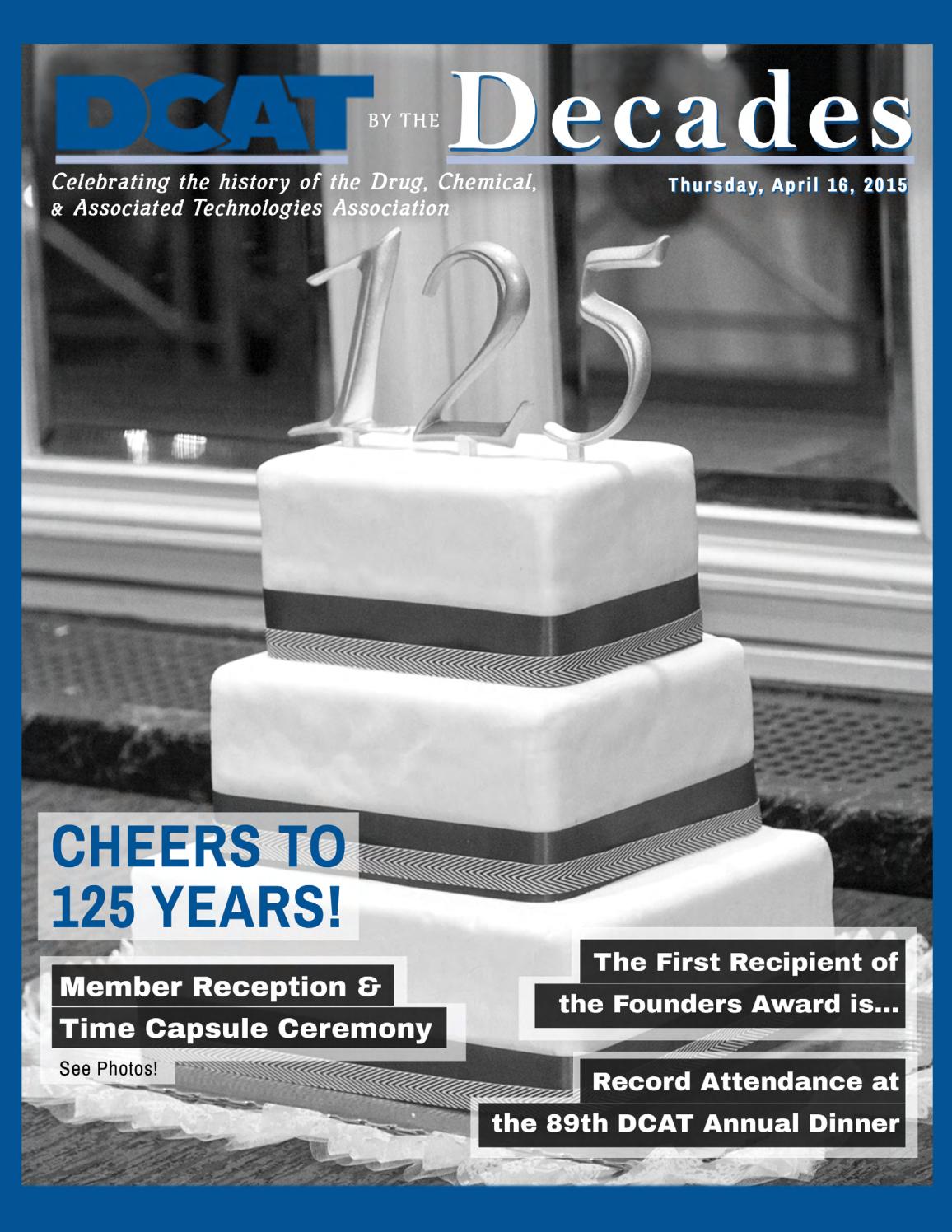 DCAT by the Decades Vol 10 by DCAT - Drug, Chemical and Associated ...