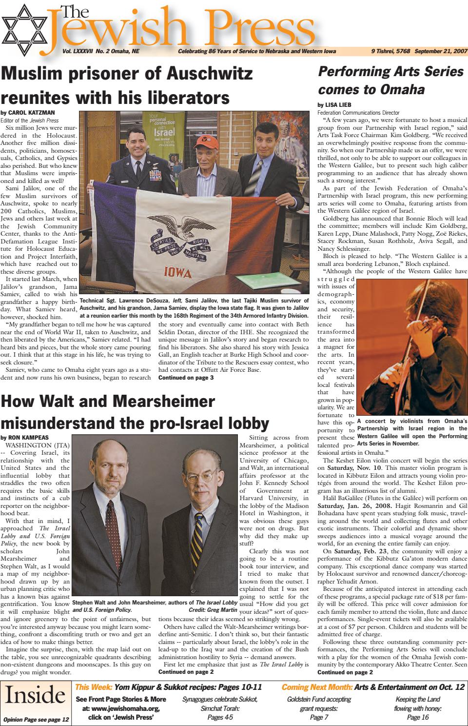 September 21, 2007 by Jewish Press - Issuu