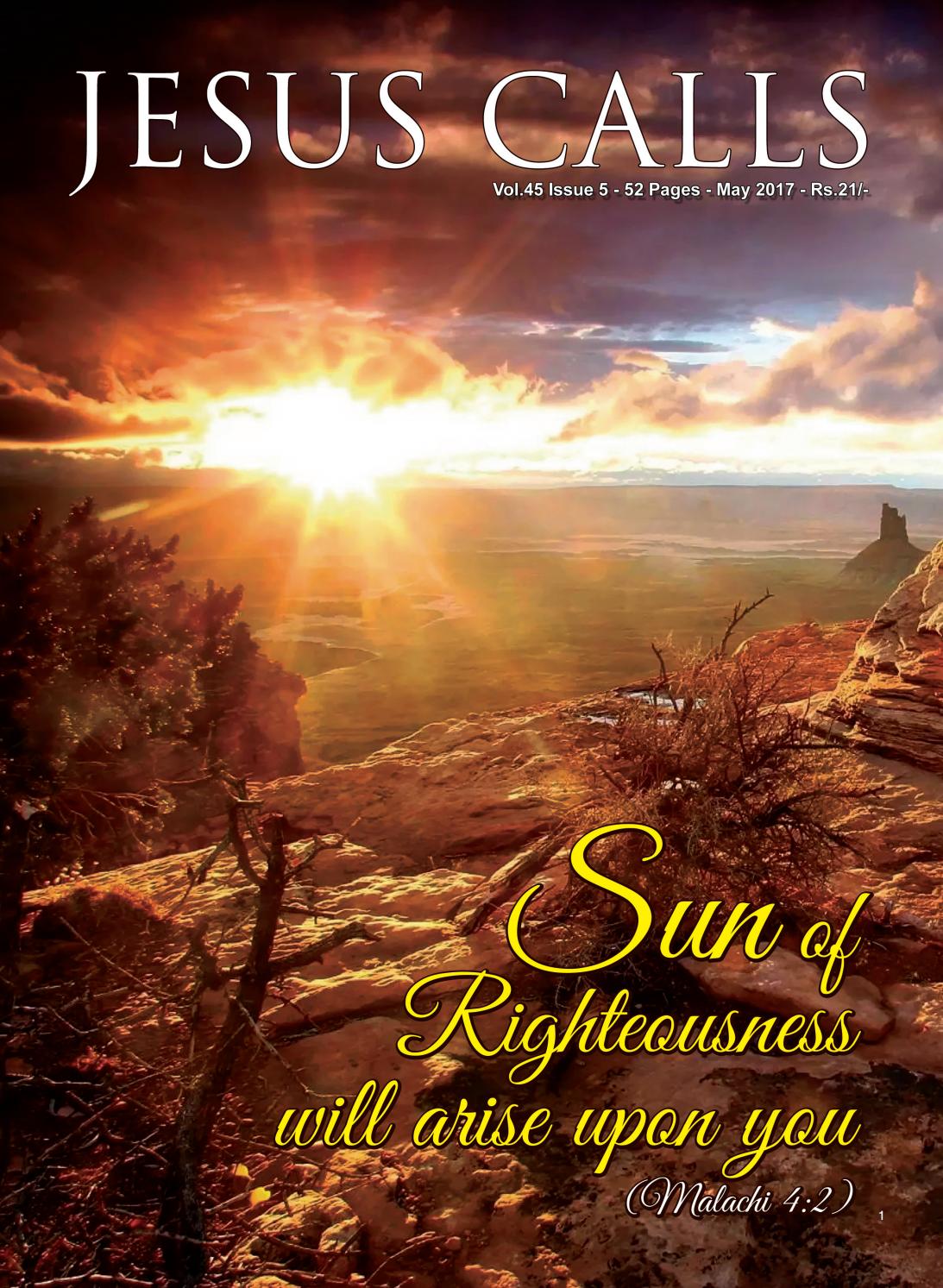 Jesus Calls (English) - May 2017 by Jesus Calls - Issuu