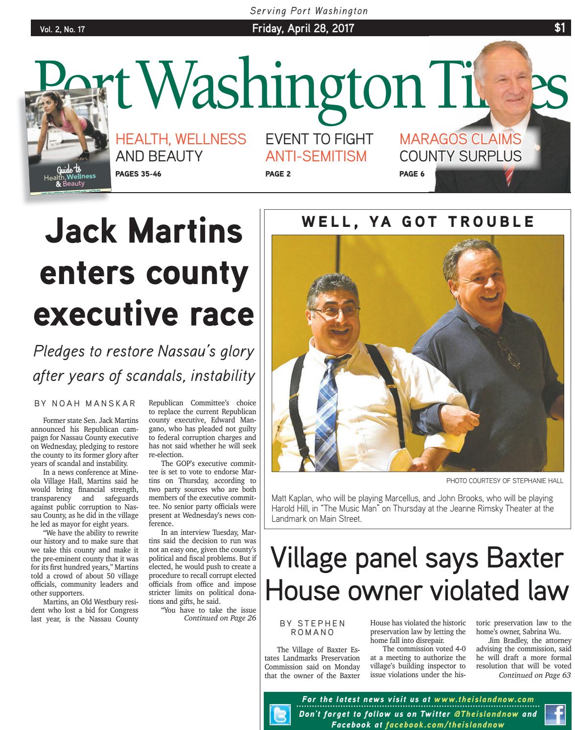 Port washington times 04 28 17 by The Island 360 - Issuu