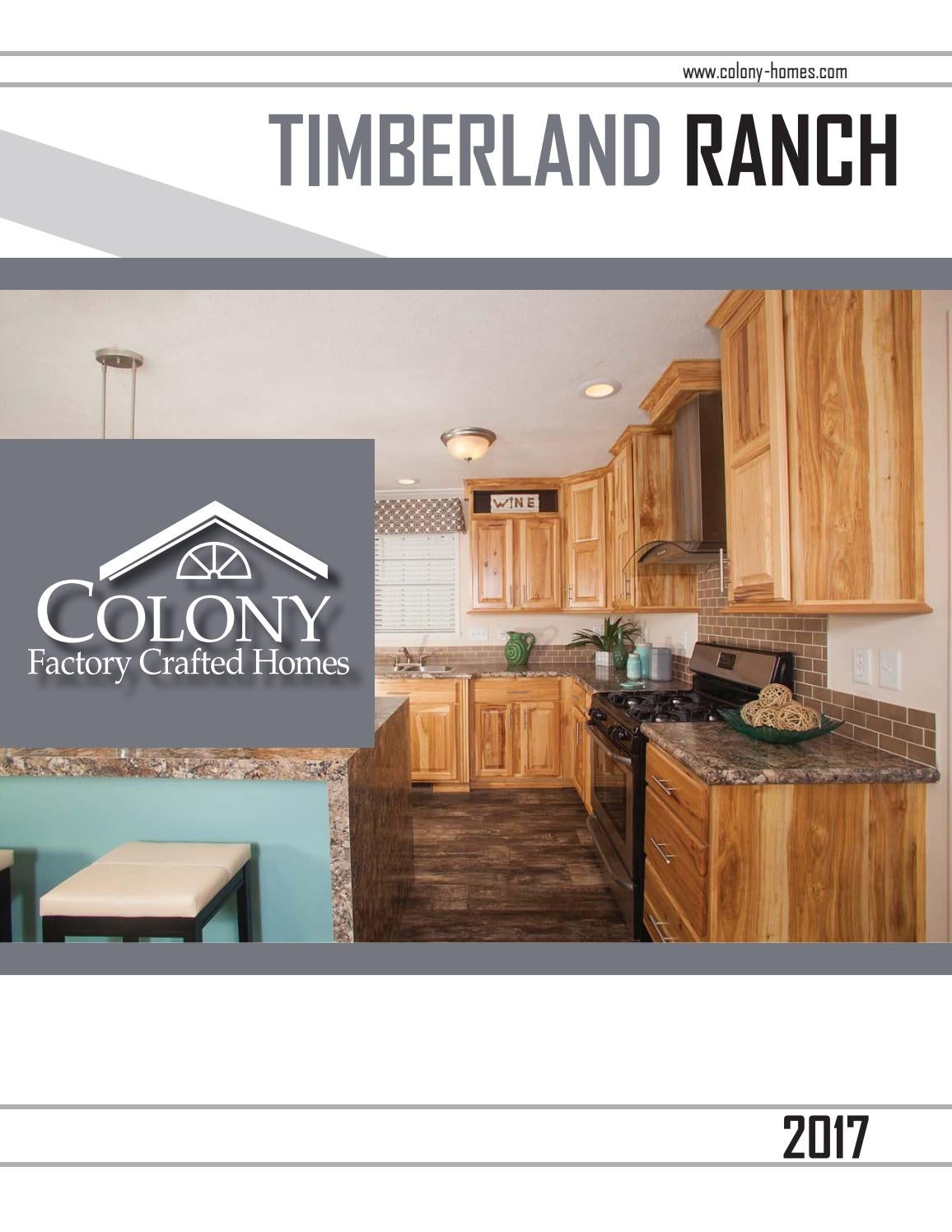 Colony Homes Timberland Ranch 2017 by Commodore Homes, LLC - Issuu