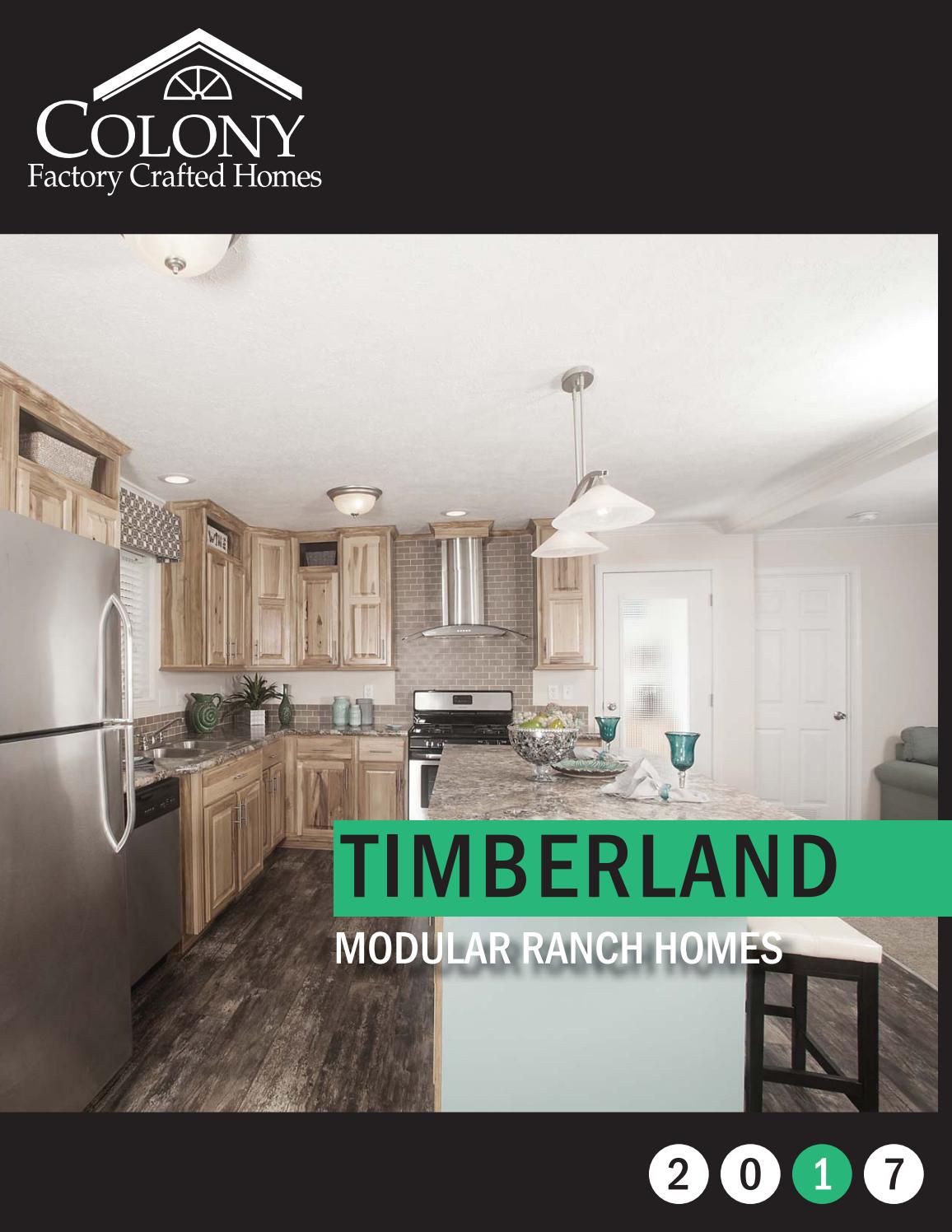 Colony Homes Timberland Modular 2017 by Commodore Homes, LLC - Issuu