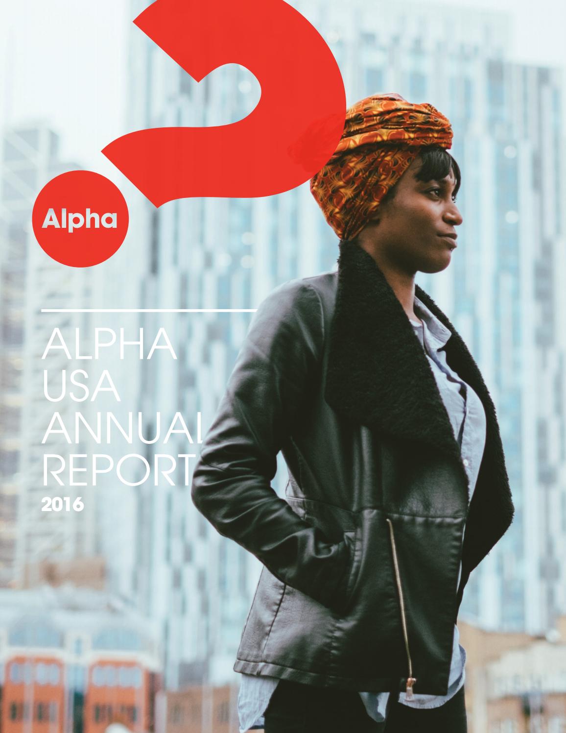 Alpha USA Annual Report - 2016 by Alpha USA - Issuu