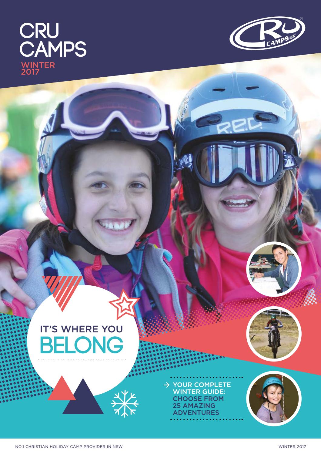 CRU Camps Winter Camp Brochure 2017 by CRU - The Crusader Union of ...