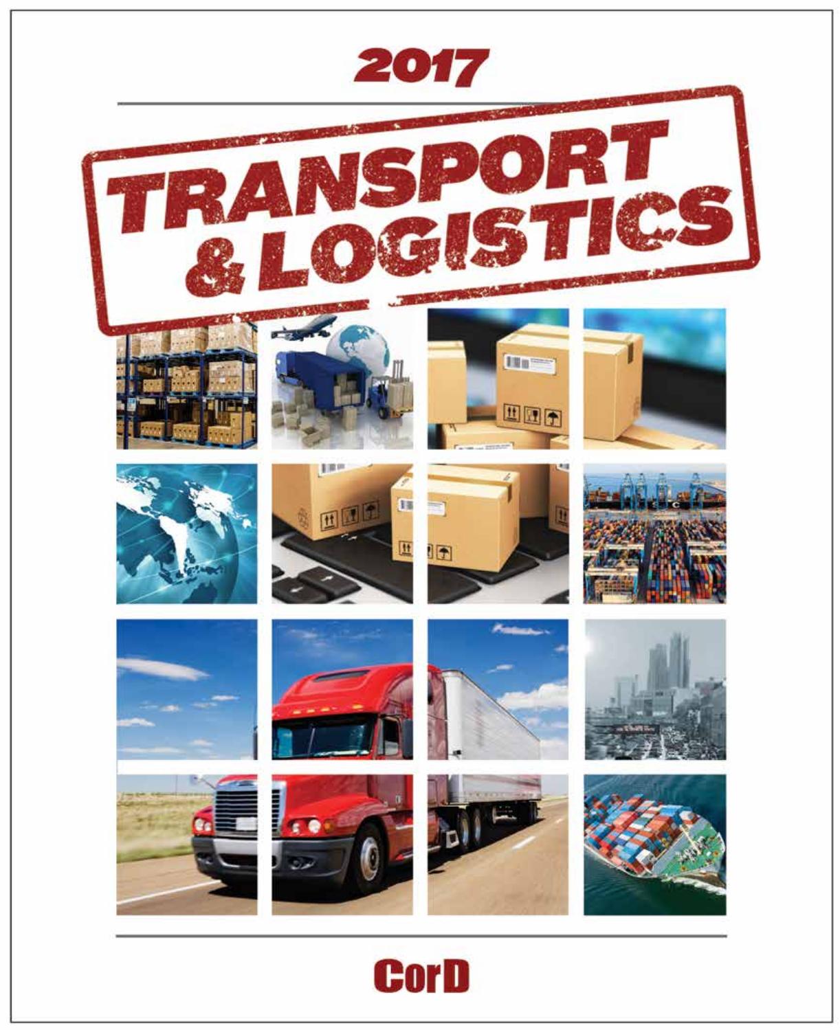 Transport & Logistics 2017 by CorD Magazine - Issuu