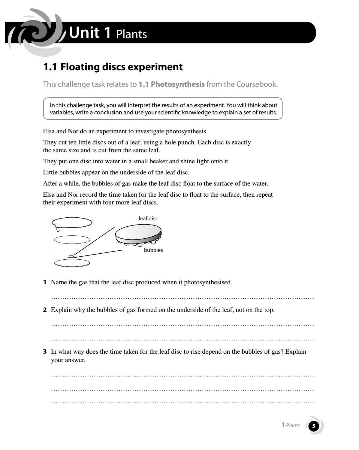 Preview Cambridge Checkpoint Science Challenge Workbook 9 by Cambridge ...