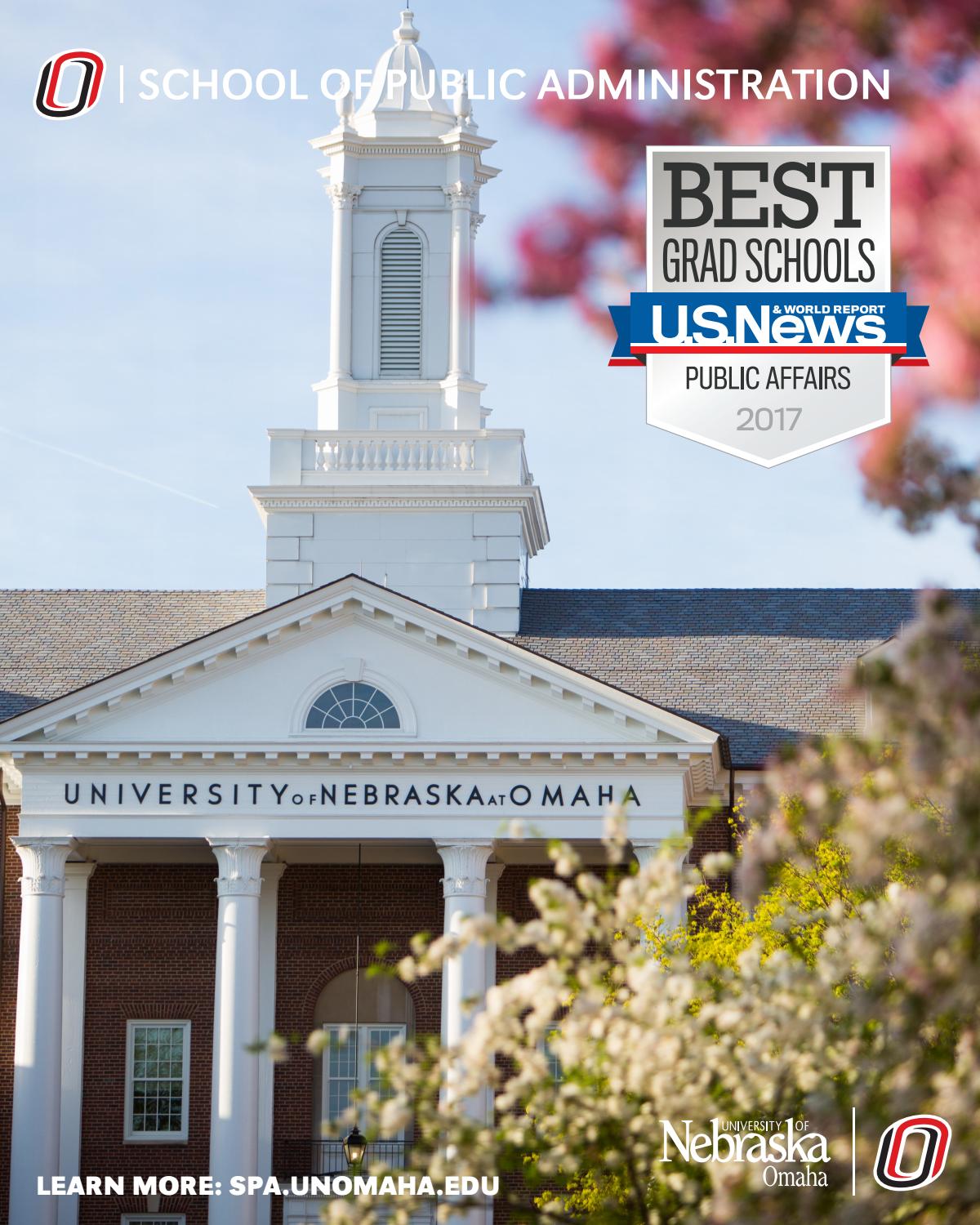 2016-2017 School of Public Administration Annual Report by UNO School ...