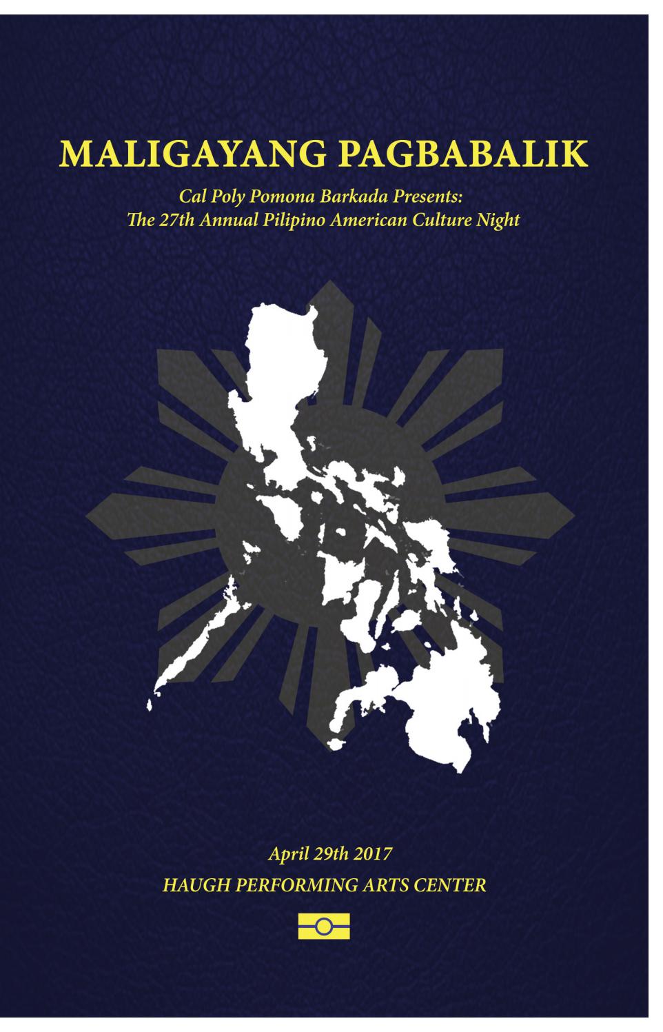 PACN: XXVII Maligayang Pagbabalik by Cal Poly Pomona Barkada - Issuu