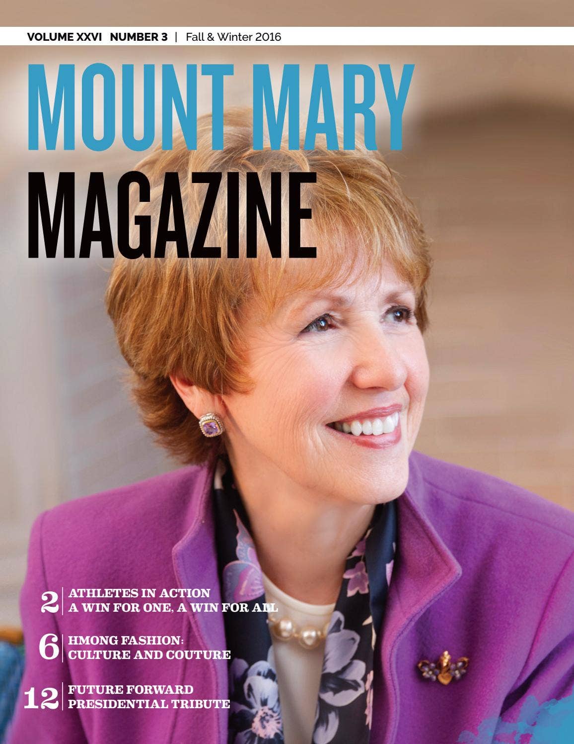 Mount Mary Magazine Fall/Winter 2016 by Mount Mary University - Issuu