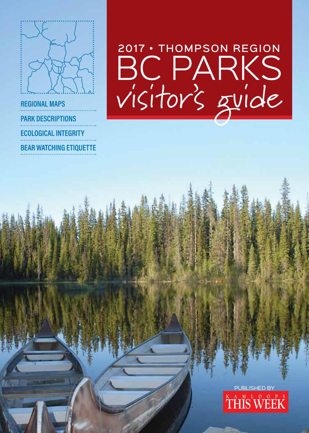 2017 Thompson Region BC Parks Visitor's Guide by KamloopsThisWeek - Issuu