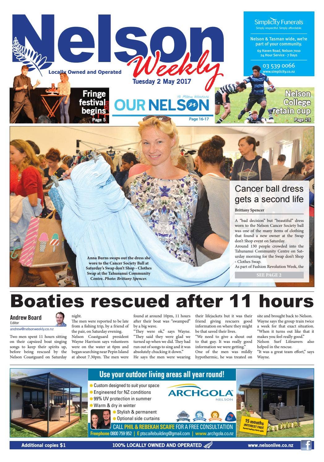 May 2 2017 nelson weekly 32pgs web by Top South Media - Issuu