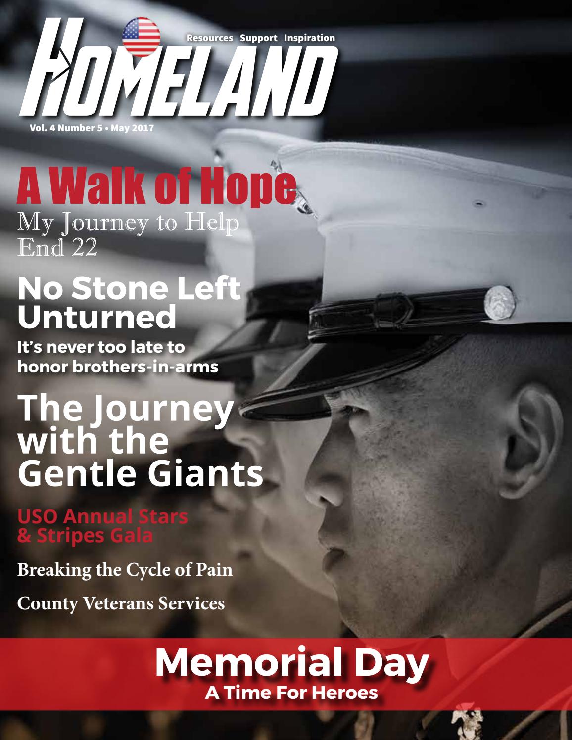 Homeland Veterans Magazine May 2017 by HOMELAND MAGAZINE - Issuu