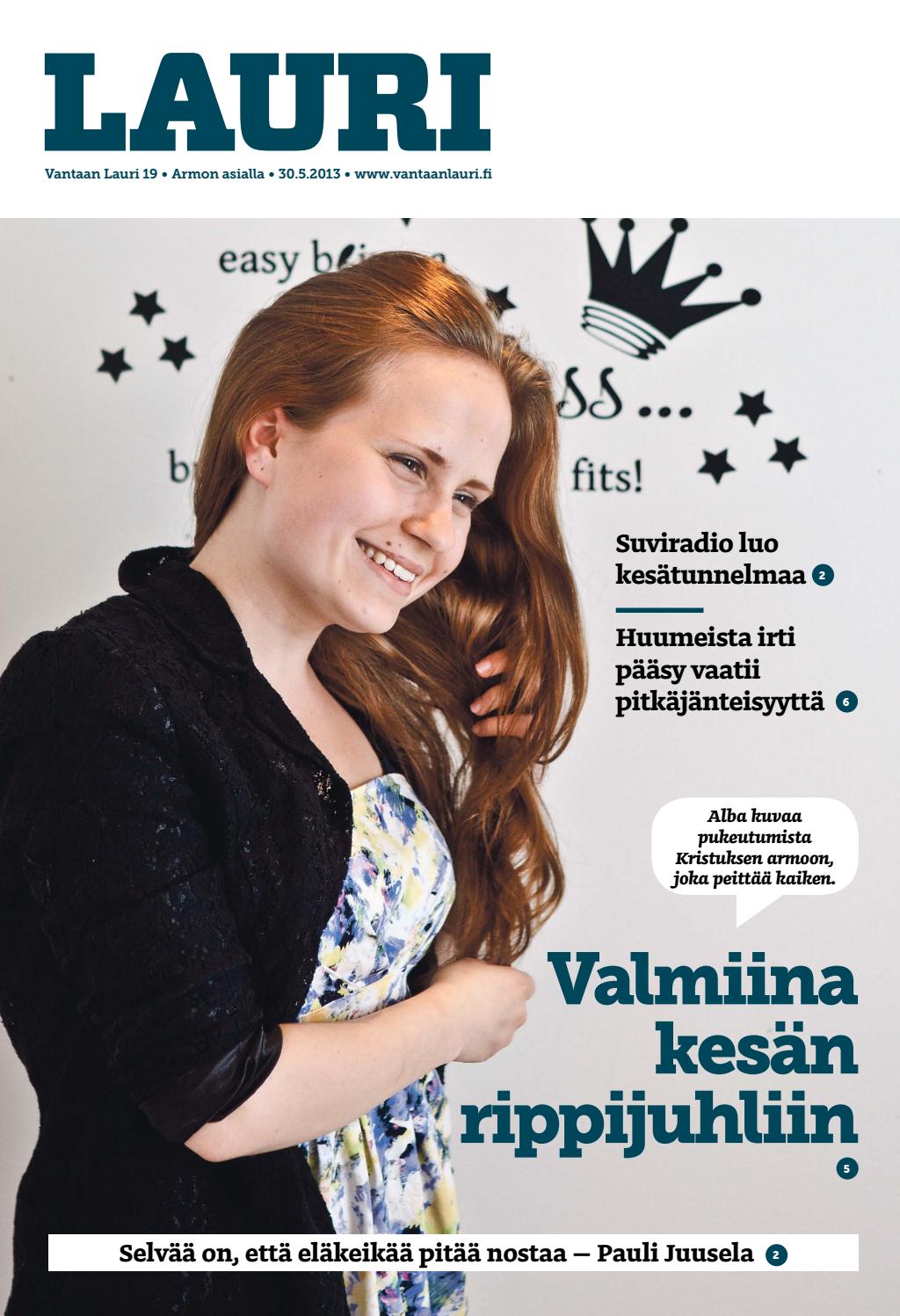 Lauri 2013 nro 19 (30 5) by Kirkko ja kaupunki - Issuu