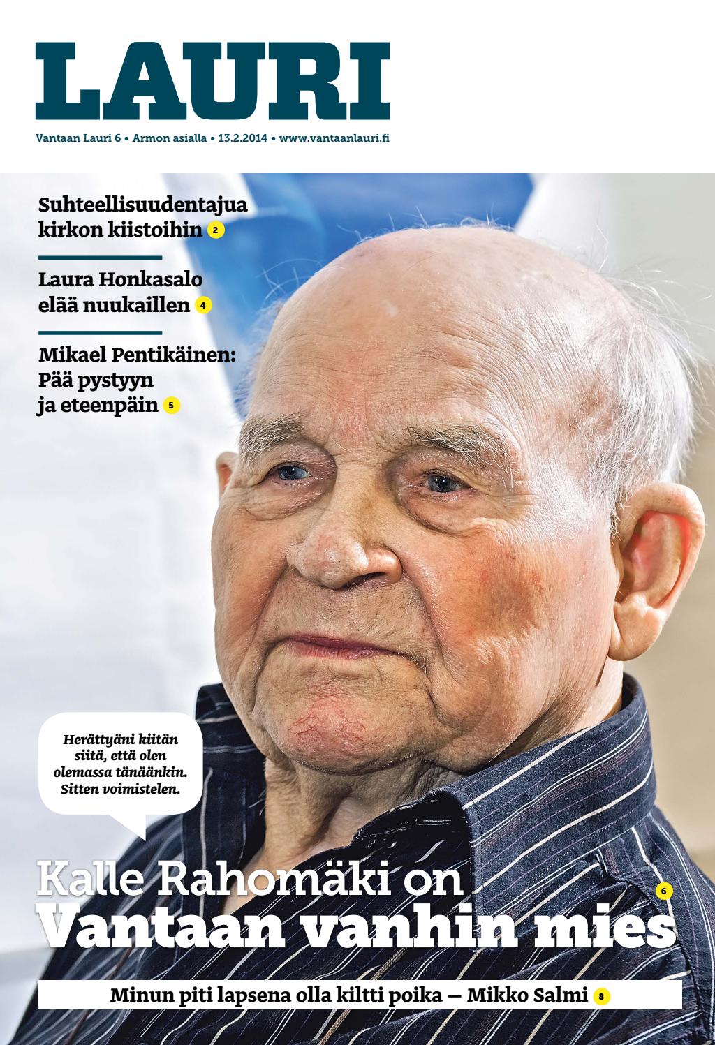 Lauri 2014 nro 6 (13 2) by Kirkko ja kaupunki - Issuu