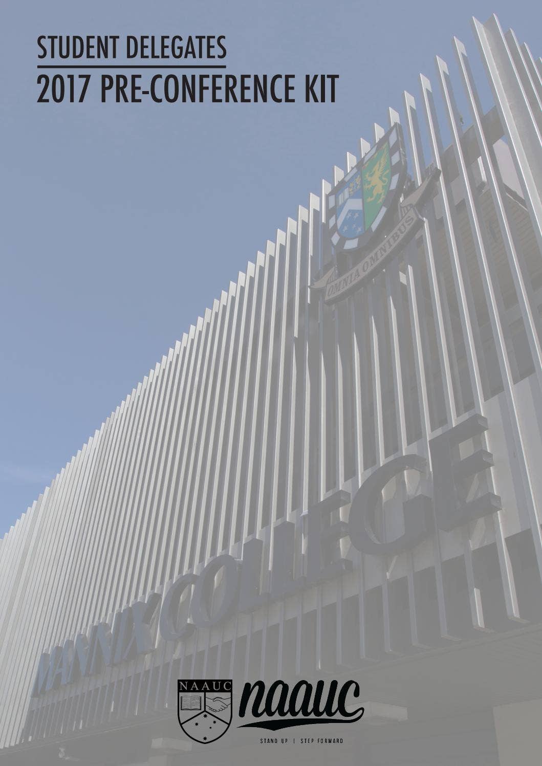 2017 Delegate Pre-Conference Kit by NAAUC - Issuu