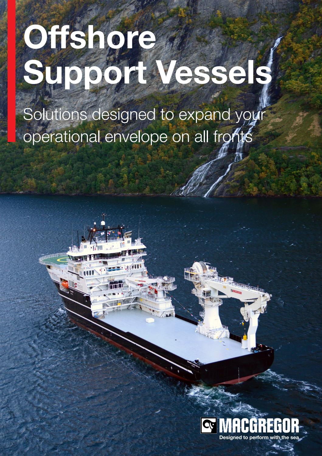 Offshore Support Vessels - brochure MacGregor by Cargotec - Issuu