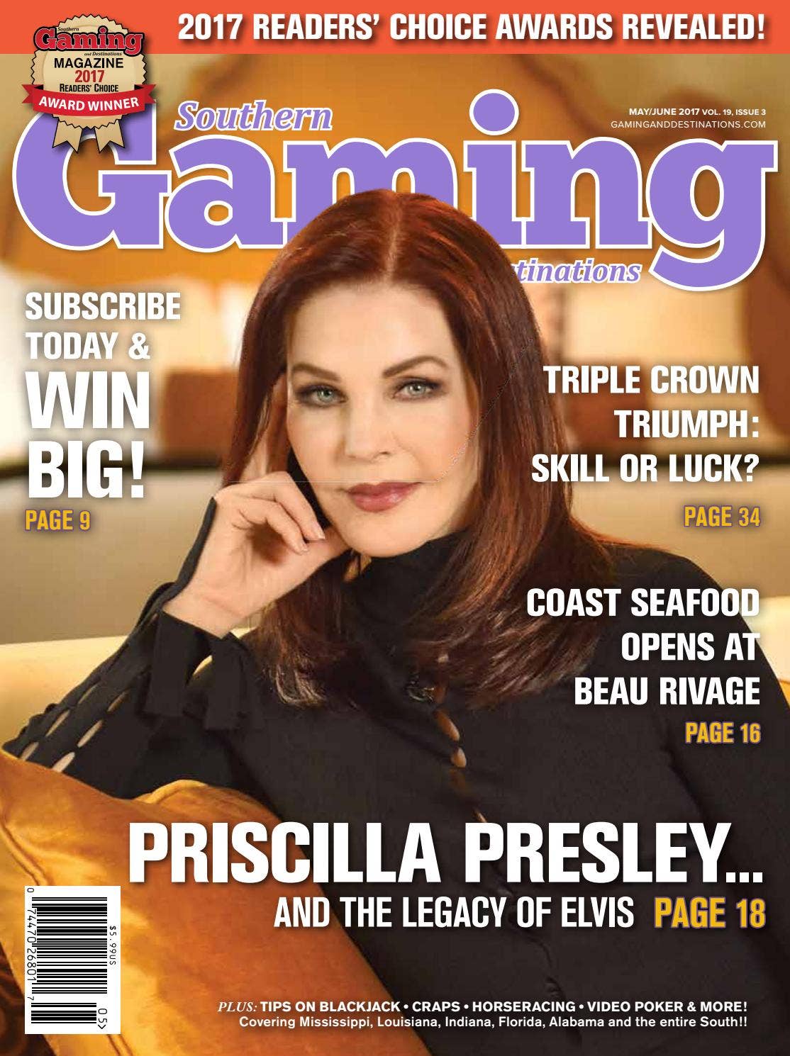 Southern Gaming - May Issue - Readers' Choice Awards by Gaming and ...