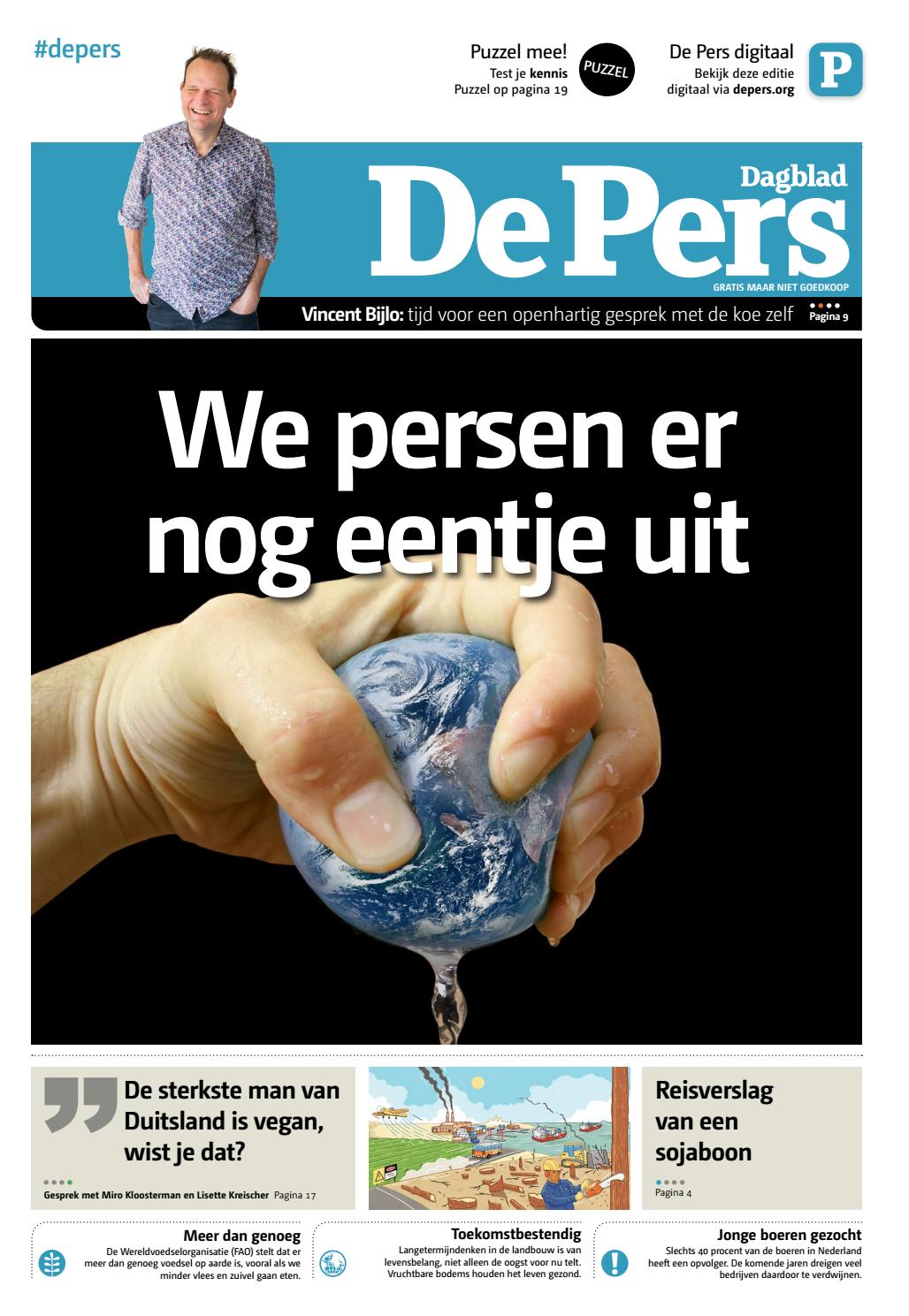 Dagblad De Pers - voedseleditie by GraphicAlert - Issuu