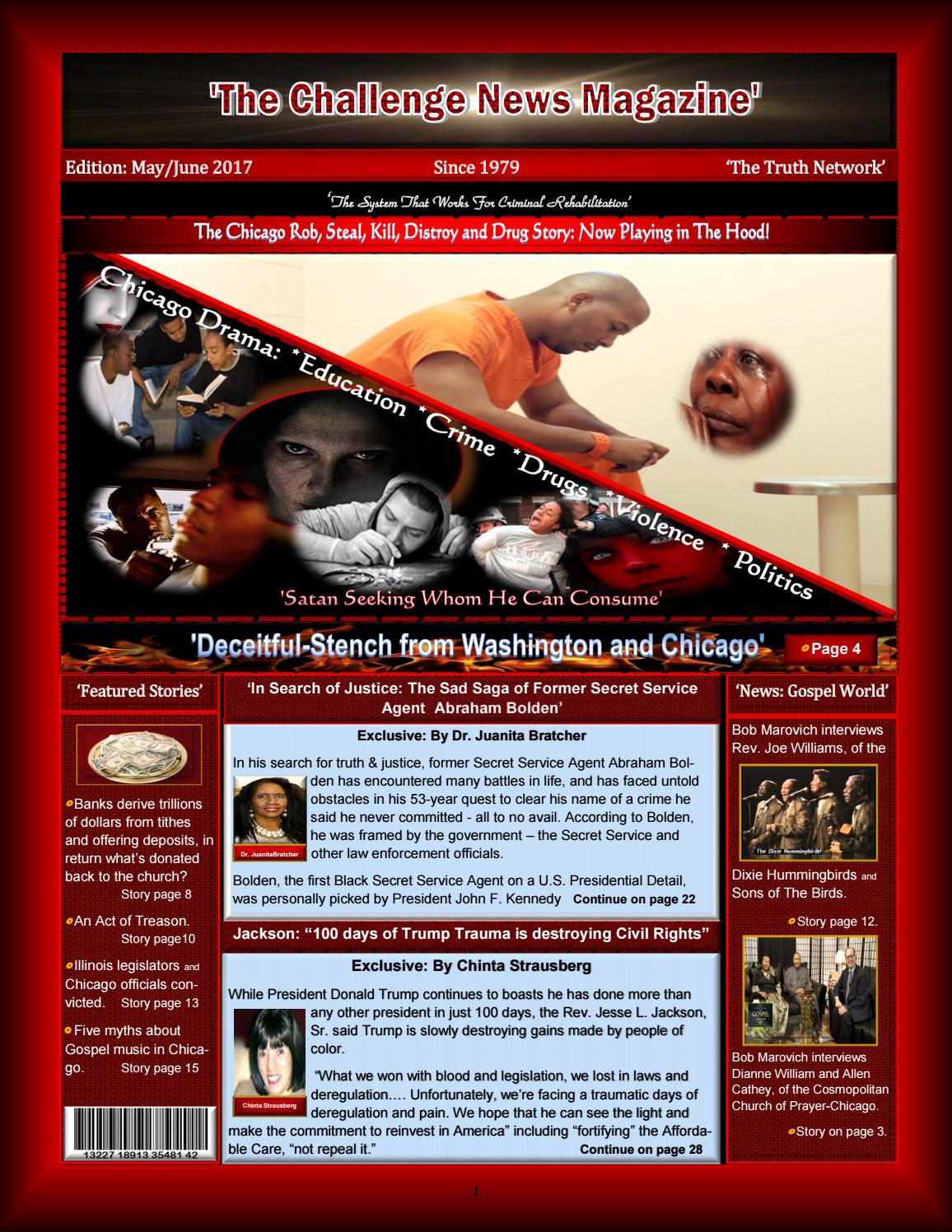 The Challenge 2017 News Magazine May and June 2017 by Harold Bailey - Issuu