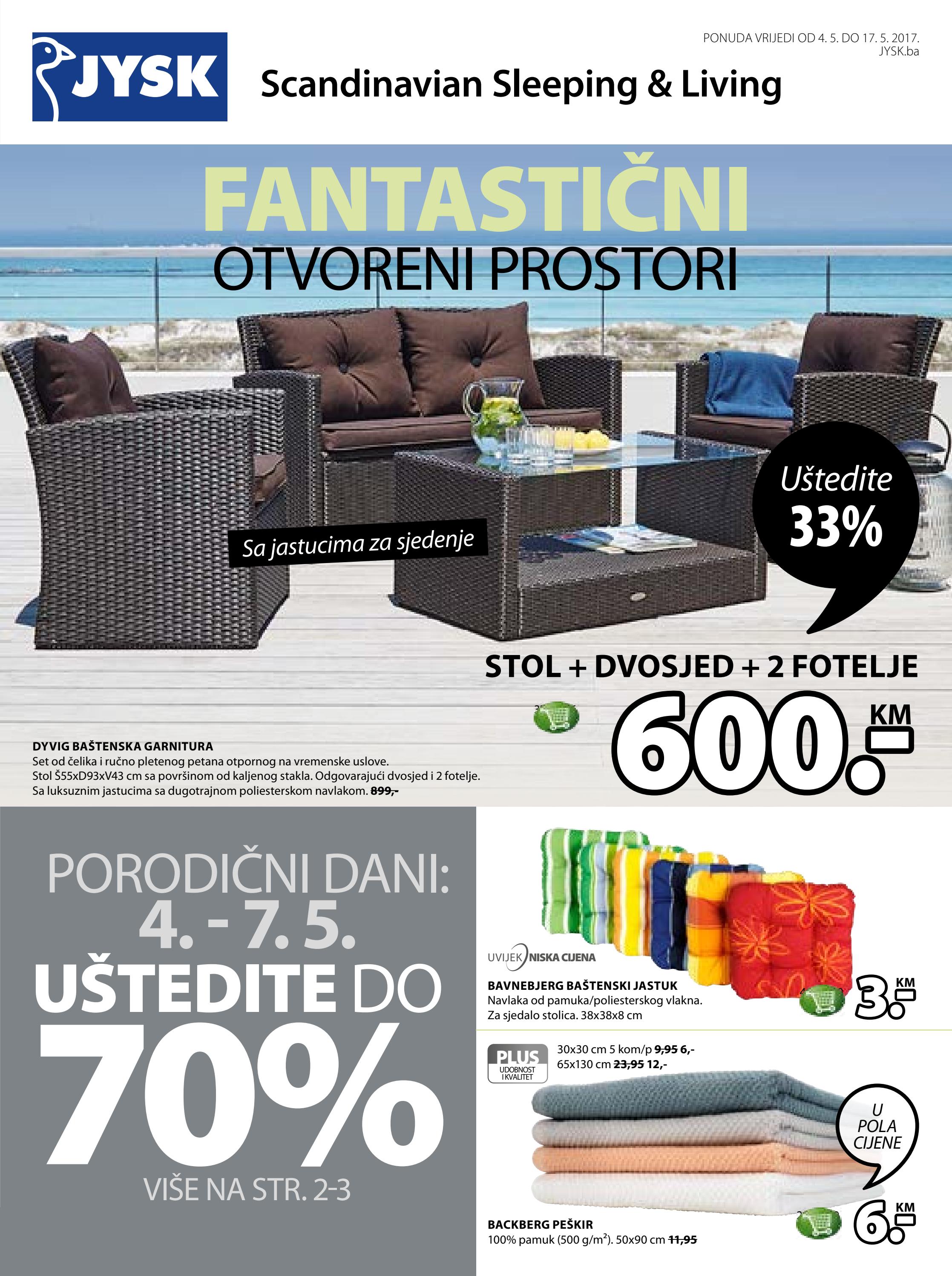 Jysk bosna katalog od 04 17 05 2017 by Catalog.rs - Issuu