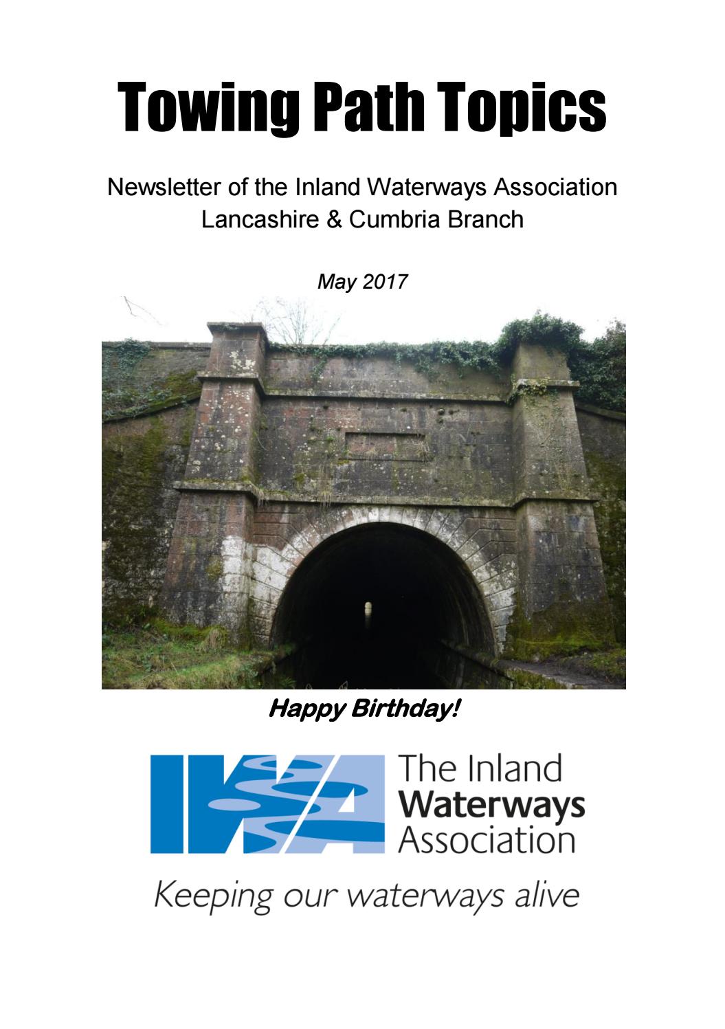 Towing Path Topics May 2017 by The Inland Waterways Association - Issuu