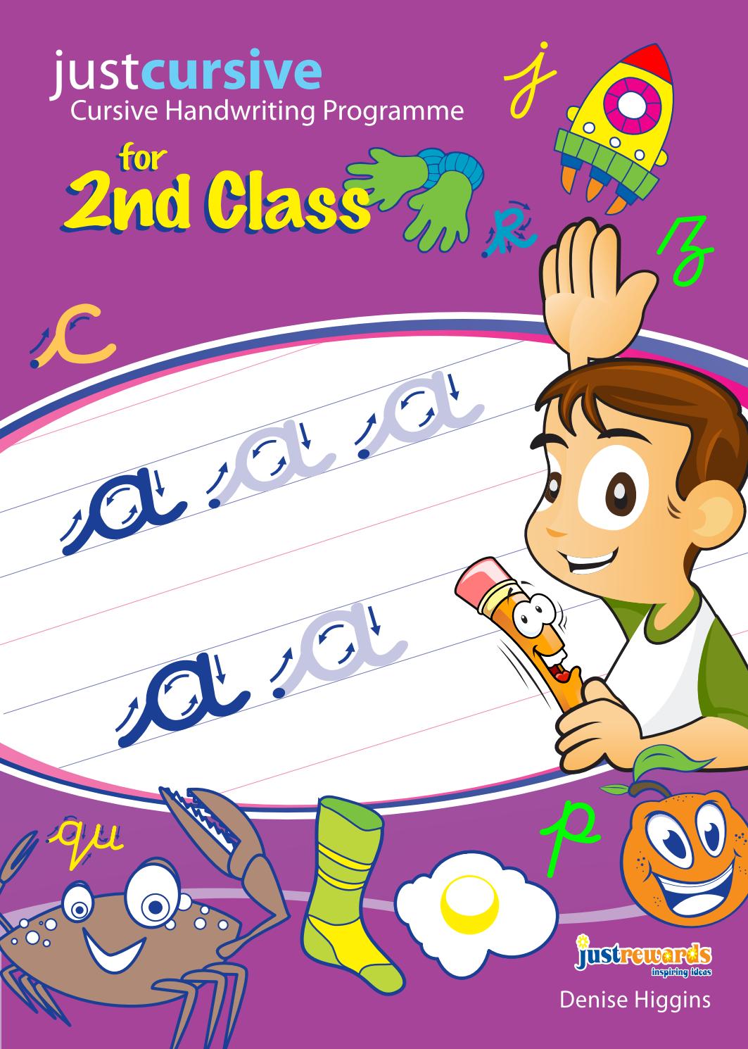 Just Cursive Handwriting 2nd Class by ABC School Supplies - Issuu