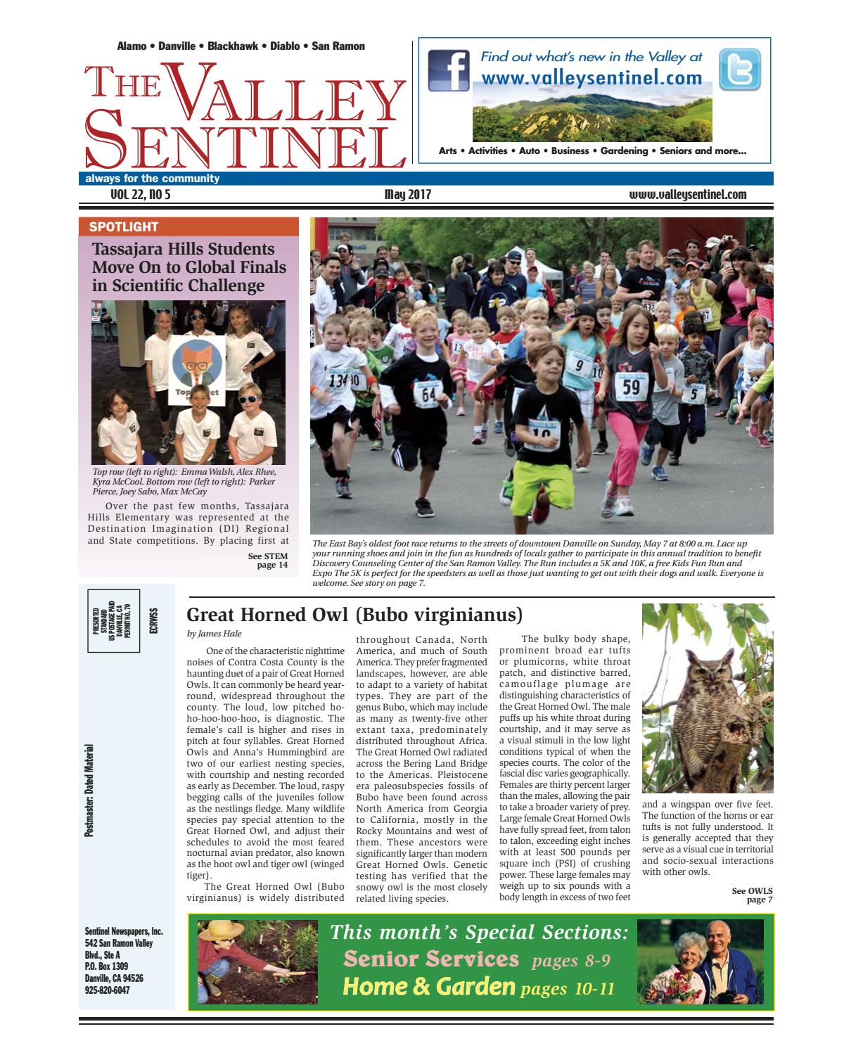 The Valley Sentinel_May 2017 by Sentinel Newspapers - Issuu