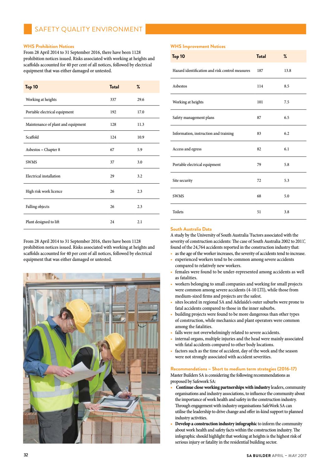 SA Builder Master Builders South Australia by arkmedia4217 - Issuu