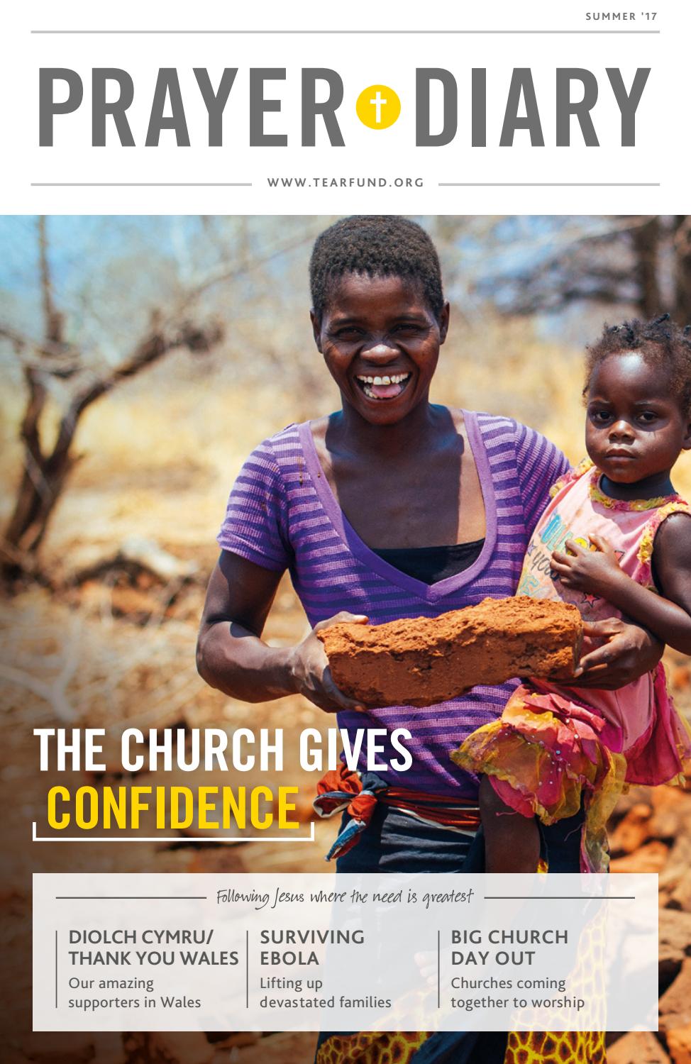 Prayer Diary Summer 2017 by Tearfund - Issuu