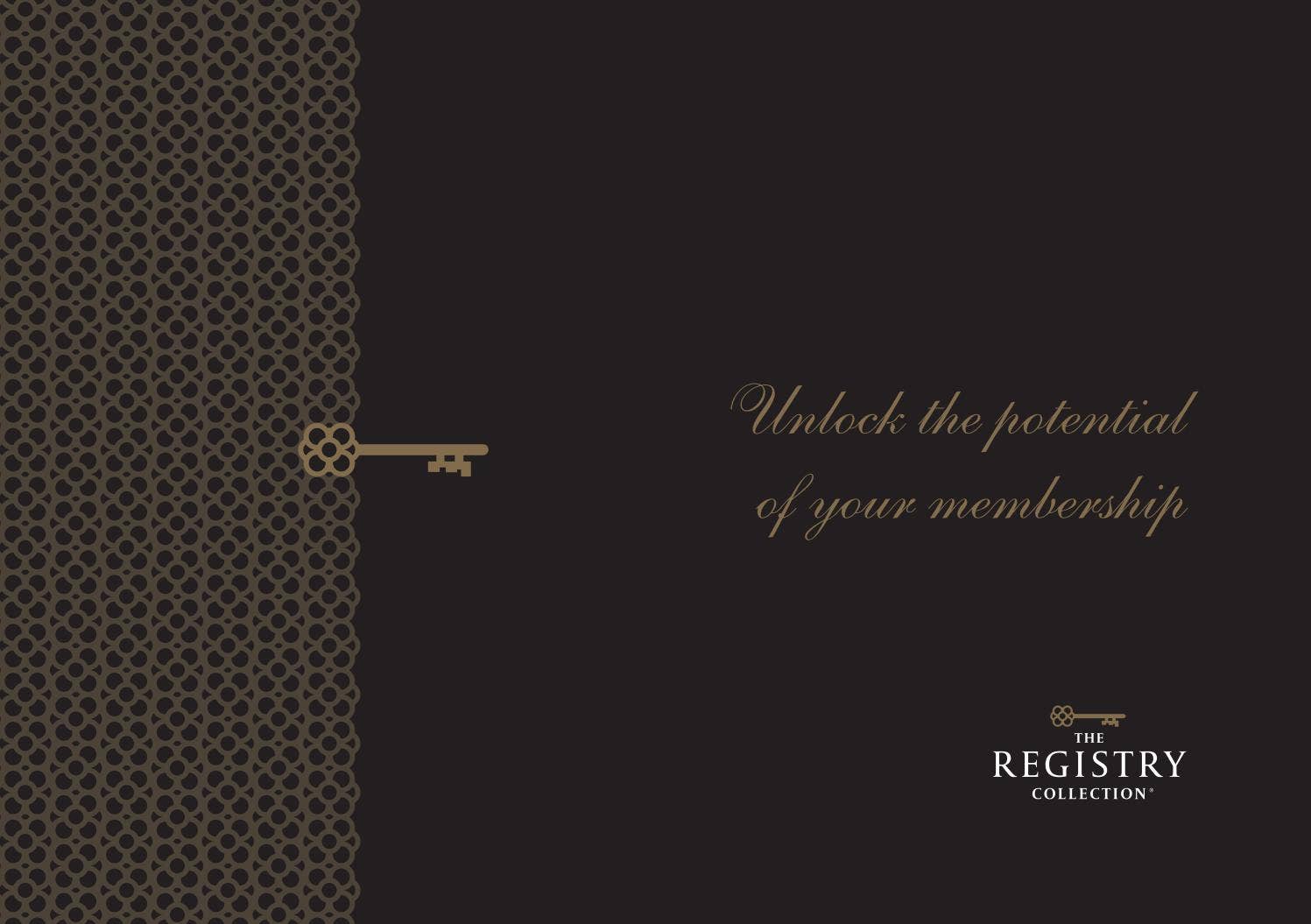 The Registry Collection - How to Guide by RCI Europe, Middle East and ...