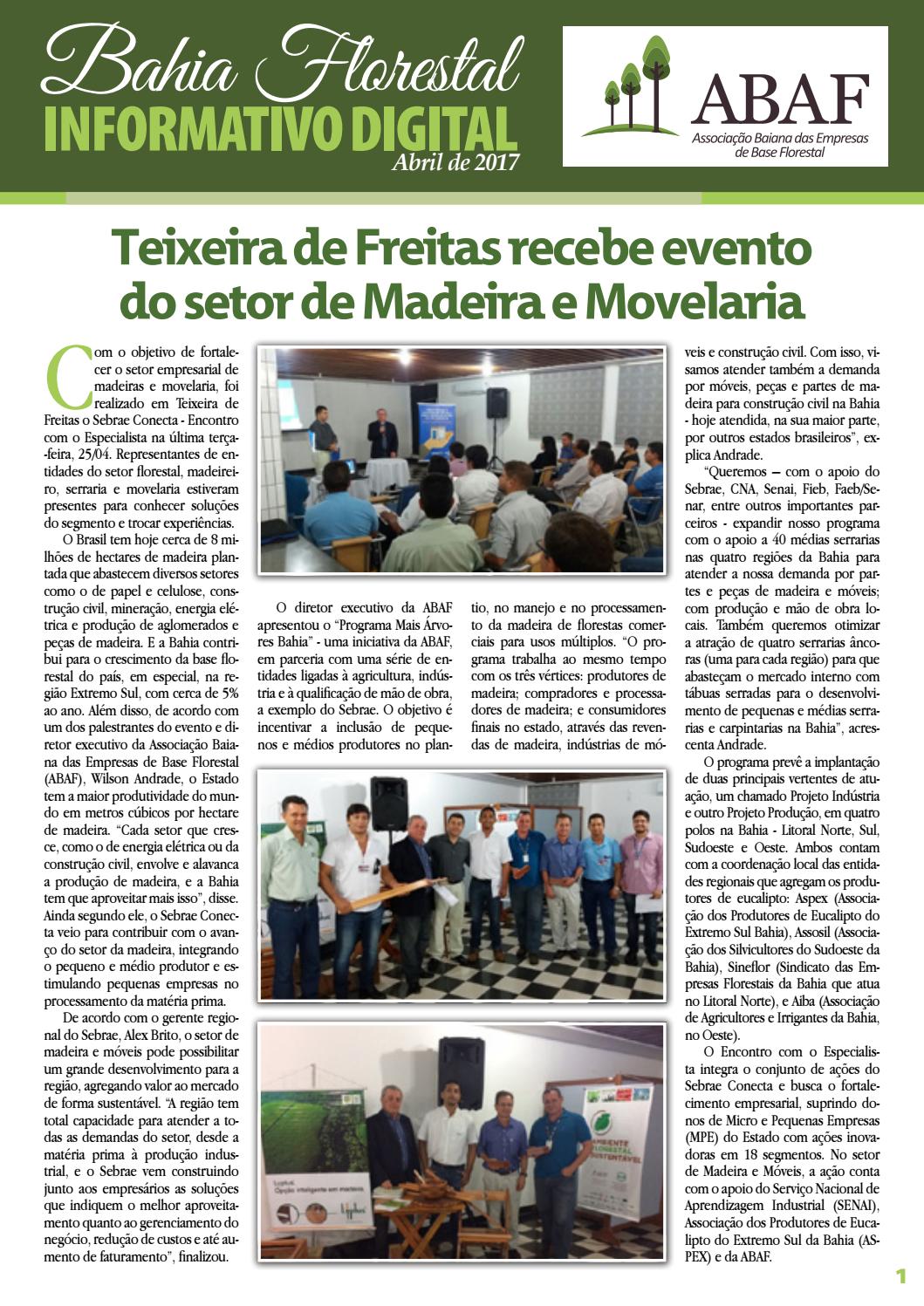 Informativo ABAF (abril 2017) by ABAF - Issuu