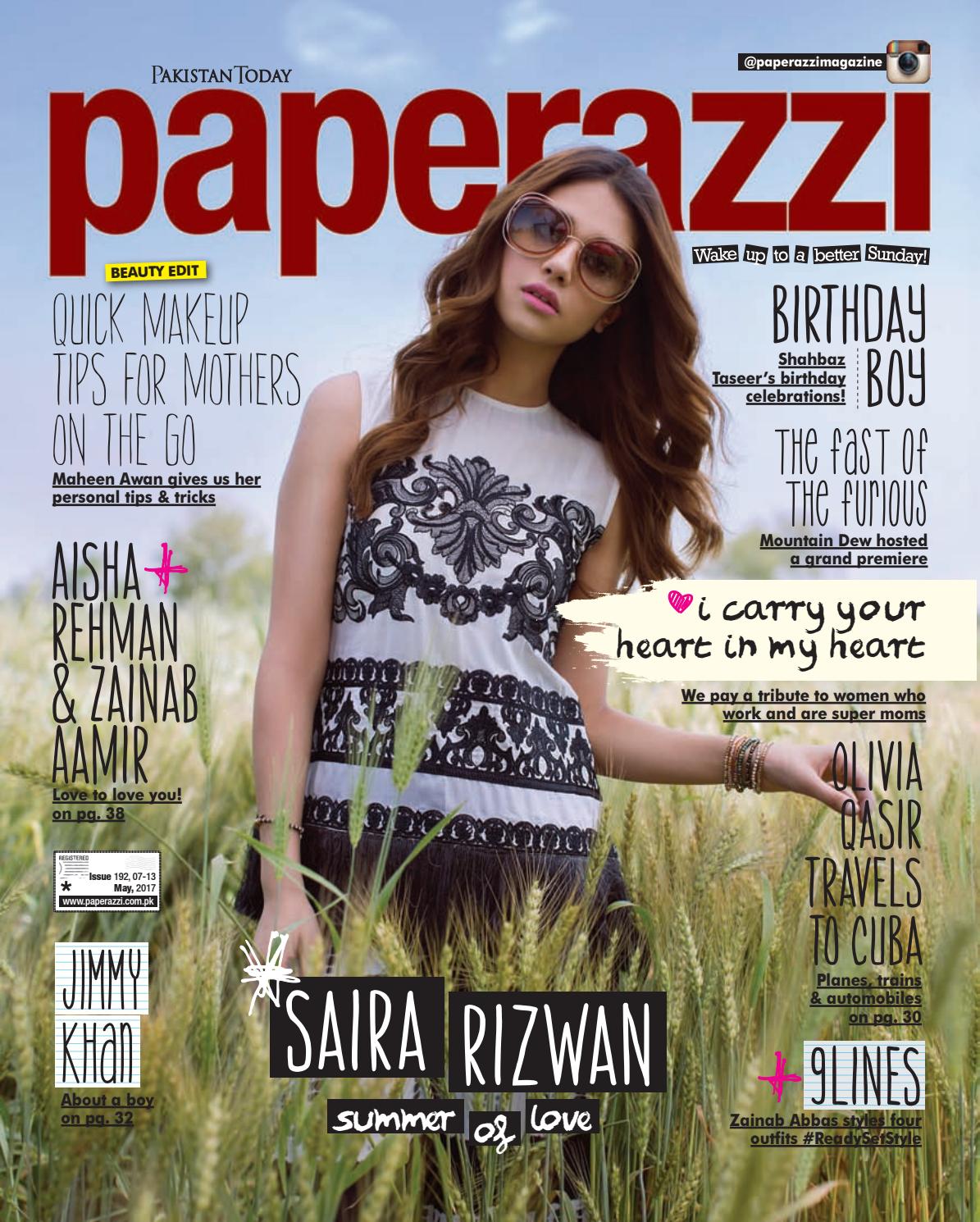 Pakistan today paperazzi issue 192 may 7th, 2017 s by Pakistan Today ...