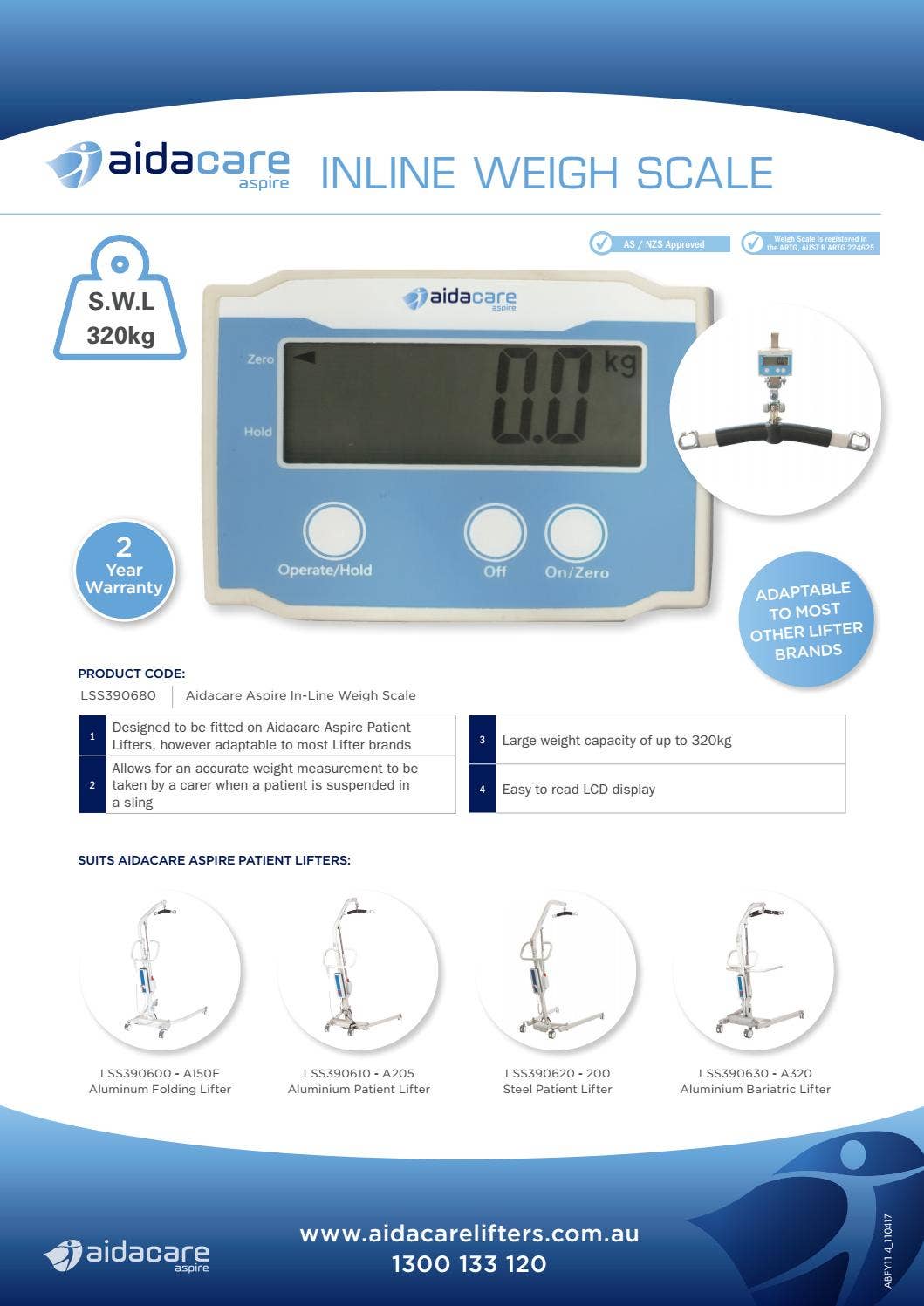 In-line Weigh Scale Flyer by Aidacare - Issuu
