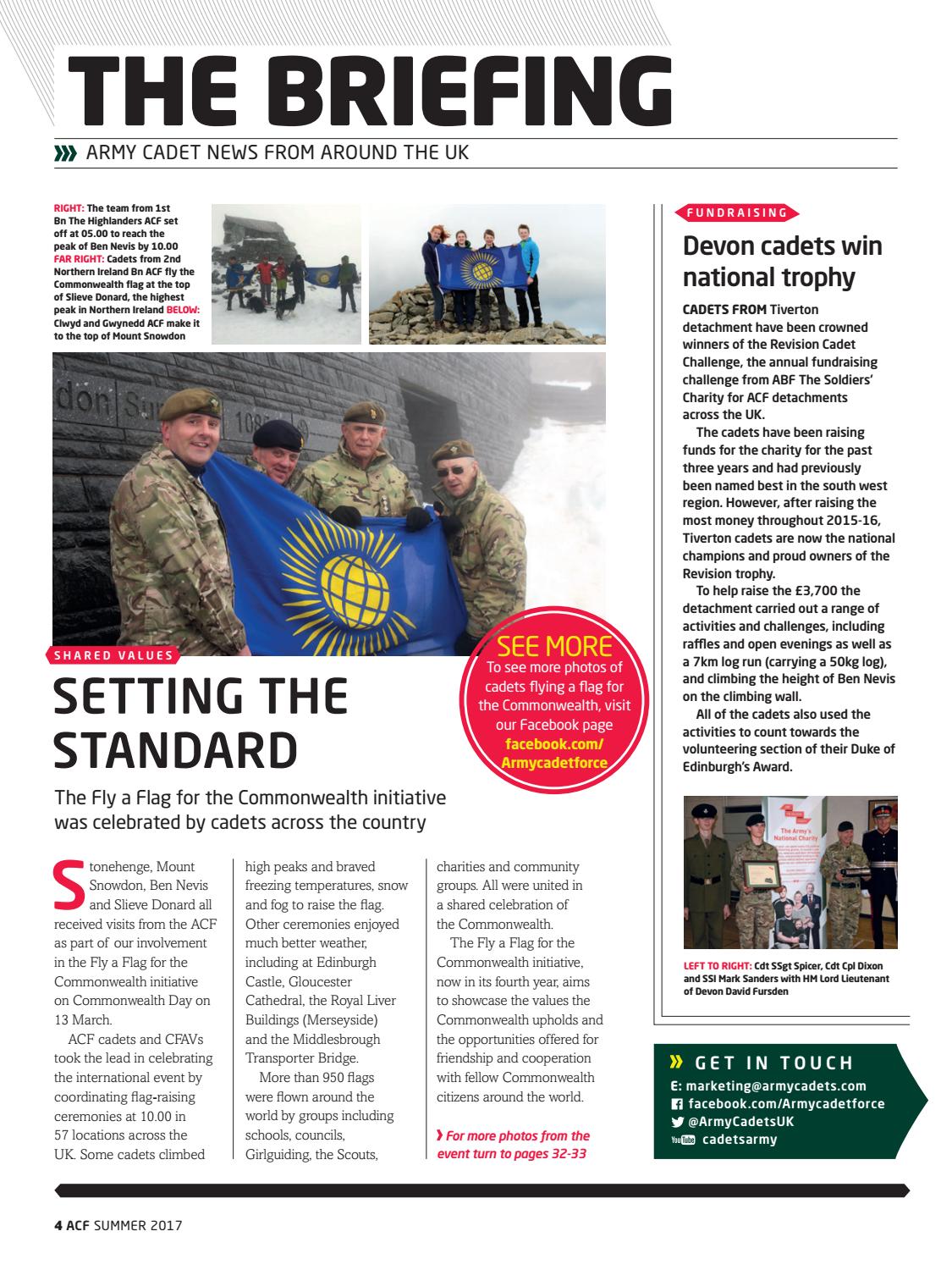 Army Cadet Magazine Summer 2017 by Army Cadets - Issuu