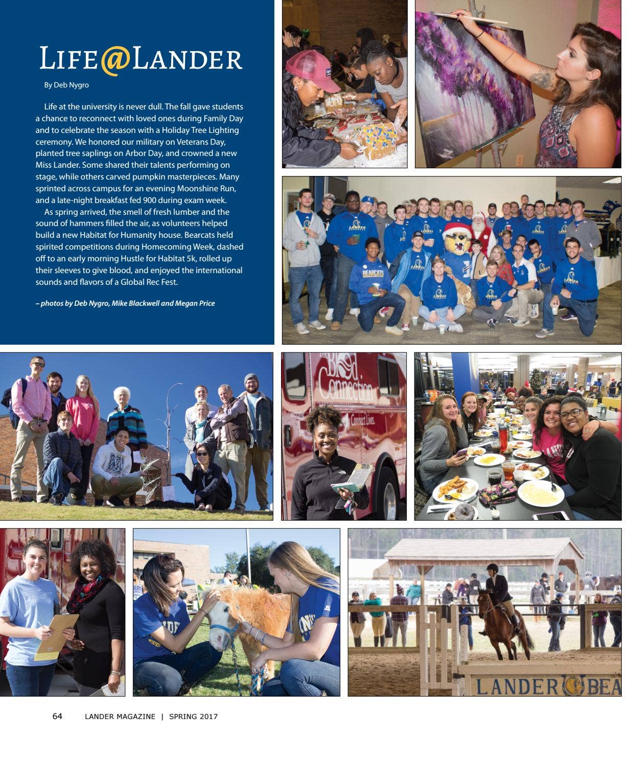 Lander Magazine Spring 2017 by Lander University - Issuu