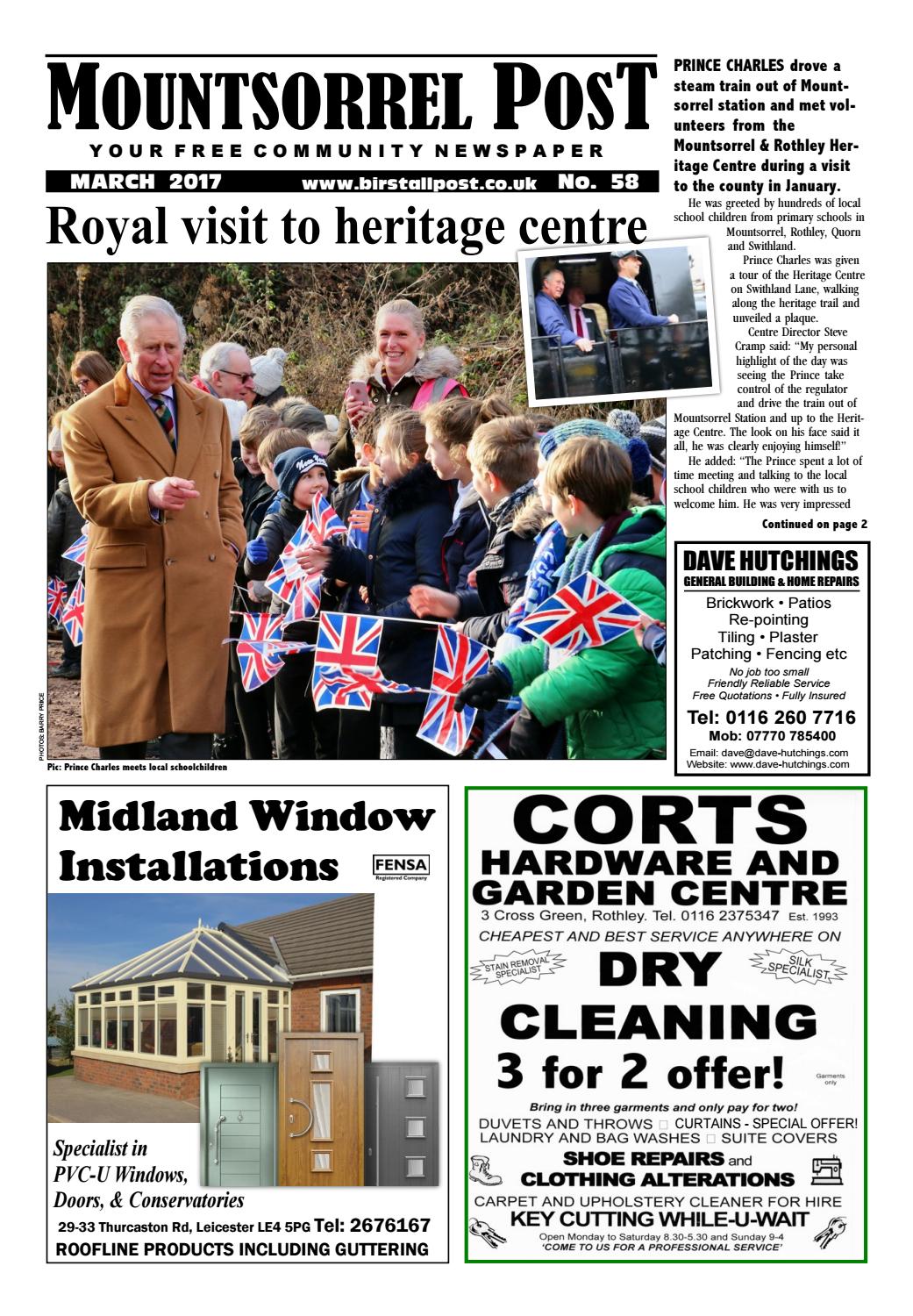 Mountsorrel Post (58) March 2017 by The Birstall Post - Issuu
